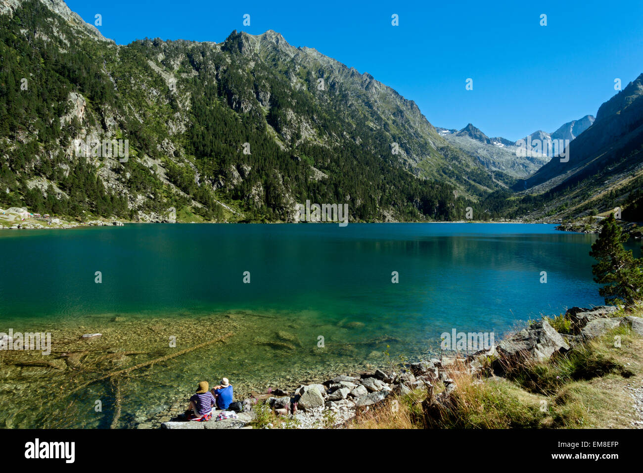 Lake Of Gaube, Cauterets, Hautes Pyrenees, France Stock Photo - Alamy