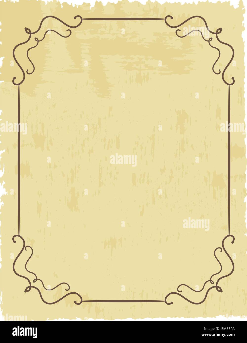 Vintage vector frame on beautiful background Stock Vector Image & Art ...