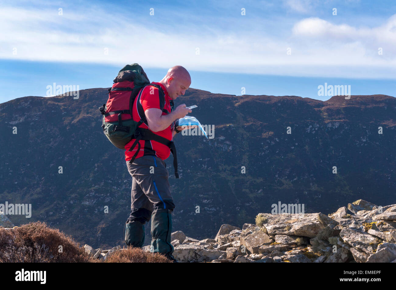 Donegal map hi-res stock photography and images - Alamy