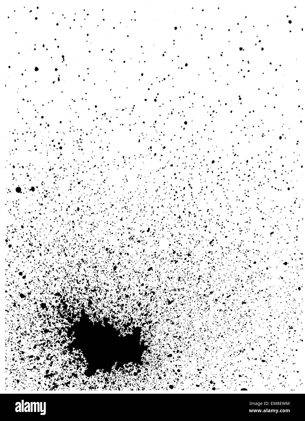 Ink splat Black and White Stock Photos & Images - Alamy