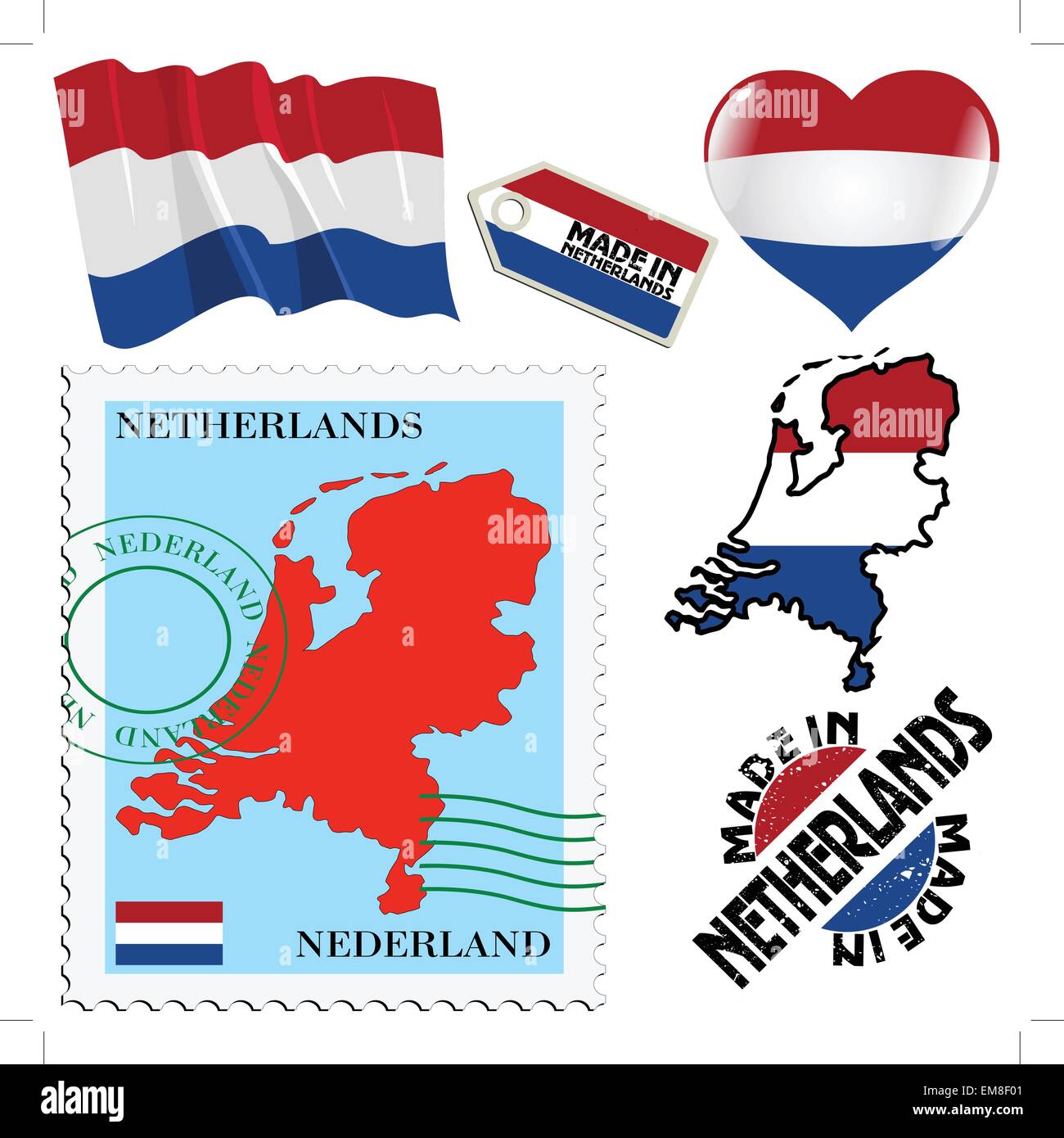 national colours of Netherlands Stock Vector Image & Art - Alamy