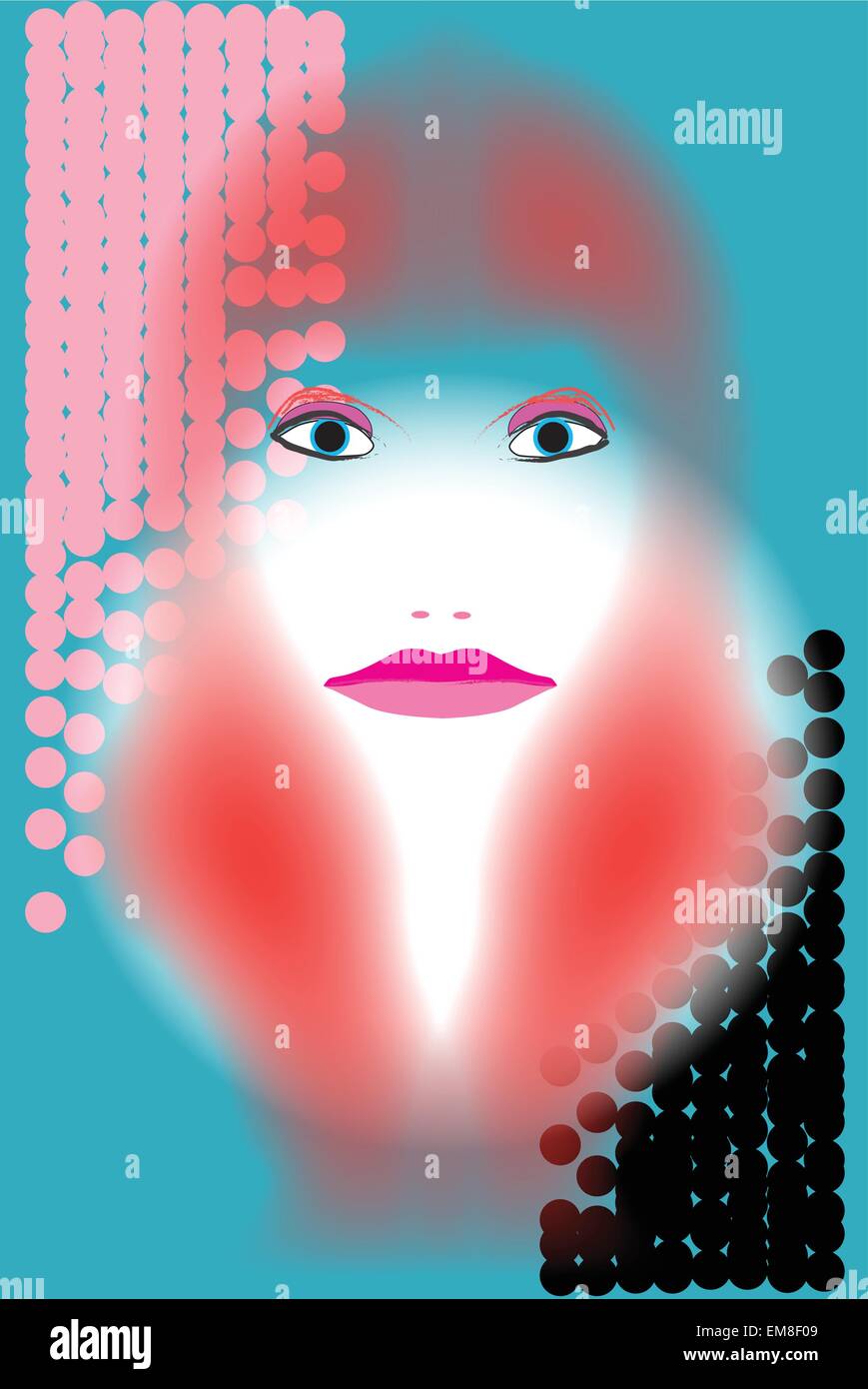 Red head redhead red head Stock Vector Images - Alamy