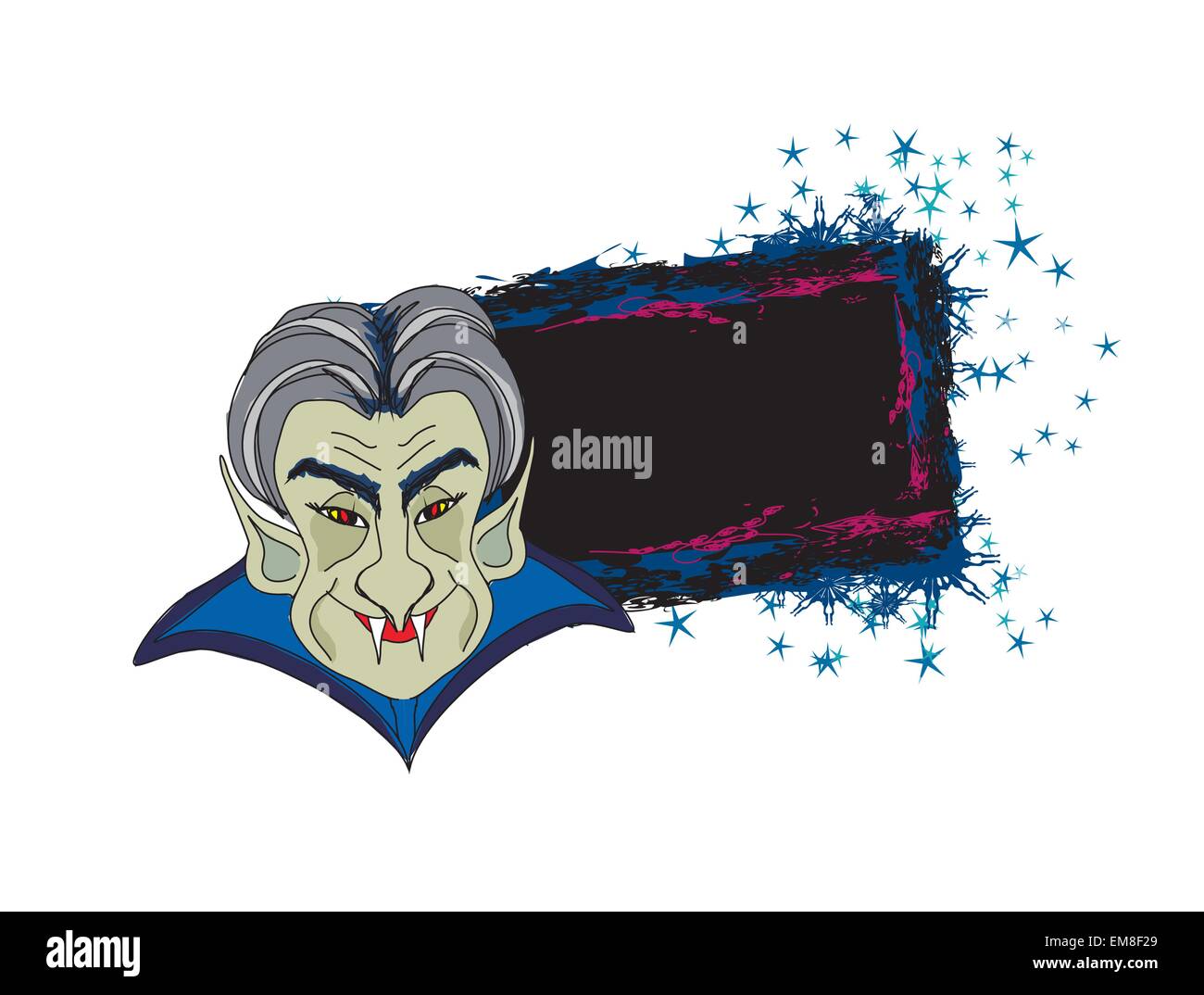 Cartoon count dracula hi-res stock photography and images - Alamy