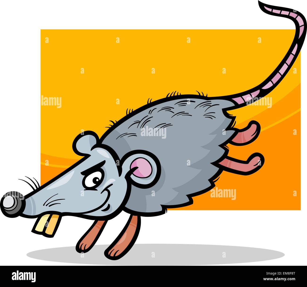 mouse or rat cartoon illustration Stock Vector Image & Art - Alamy