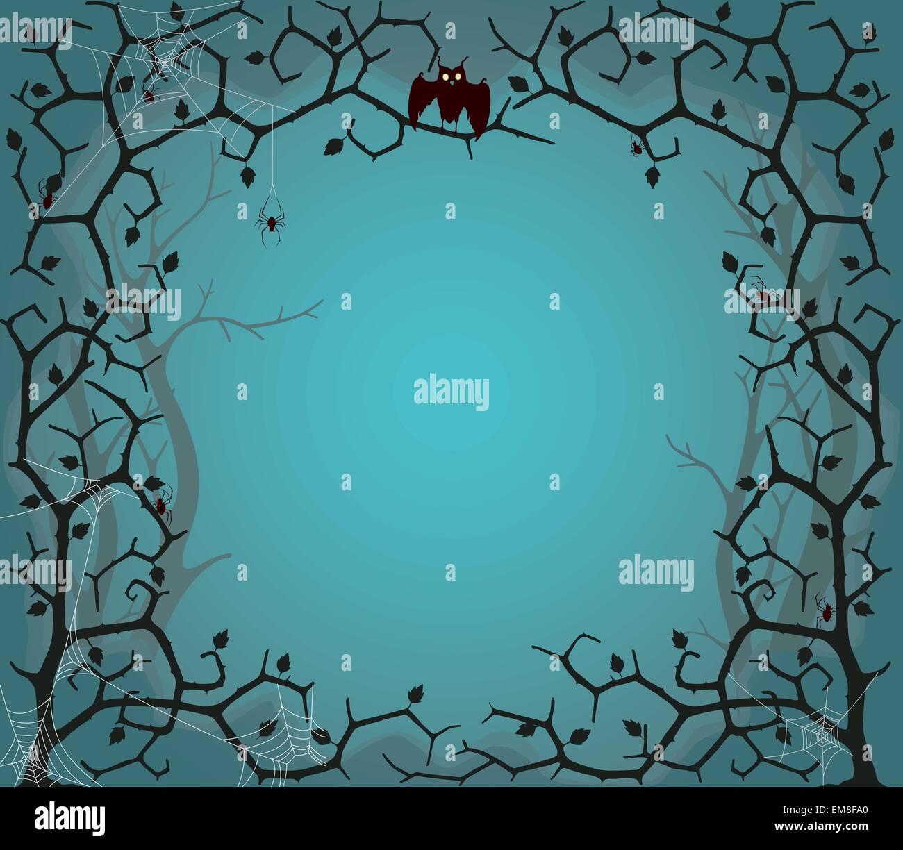 Scary frame Stock Vector Images - Alamy