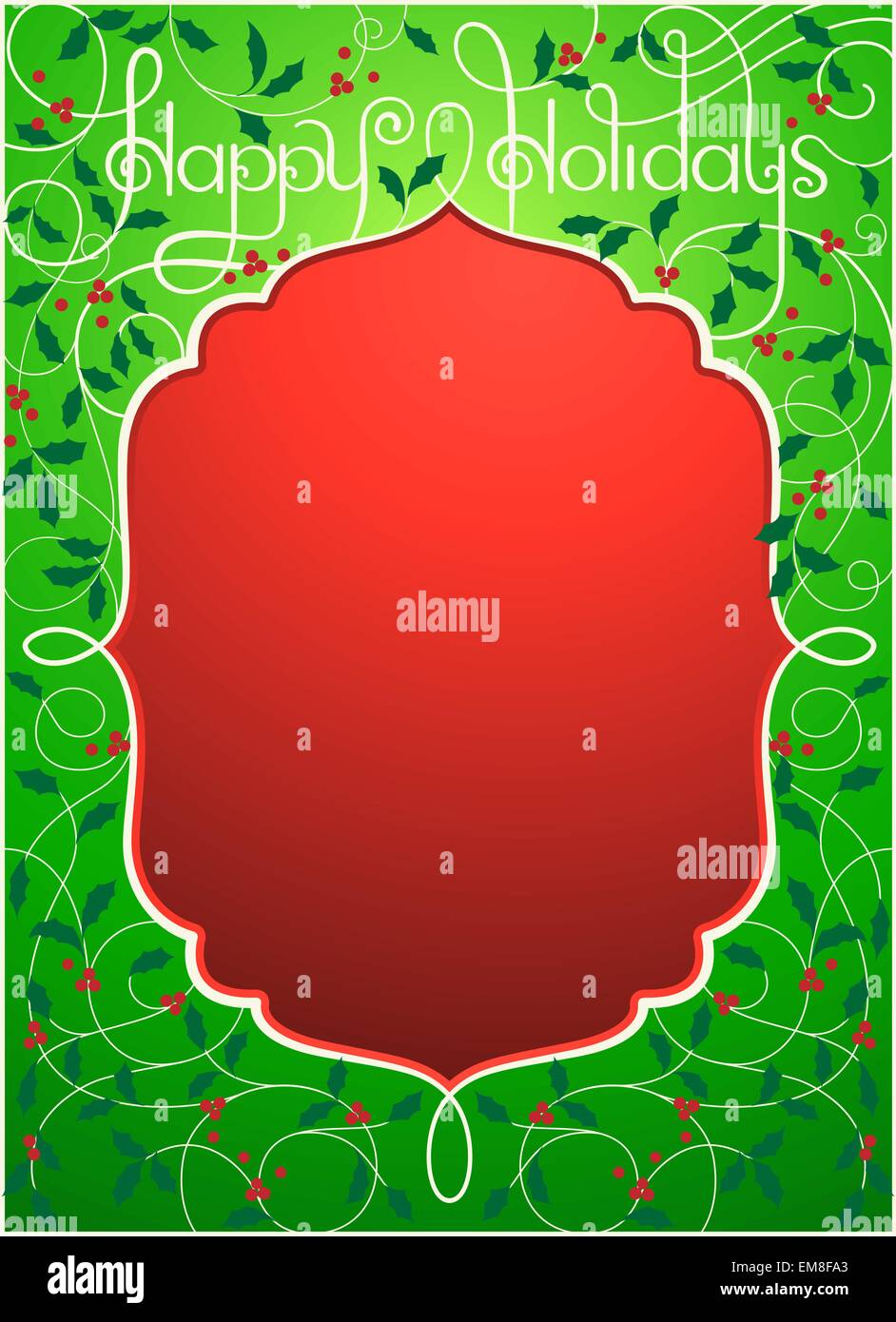 Happy holidays design Stock Vector Images - Alamy