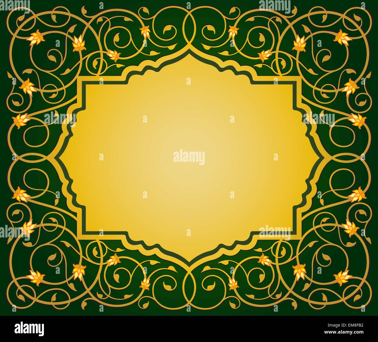 Islamic border hi-res stock photography and images - Alamy