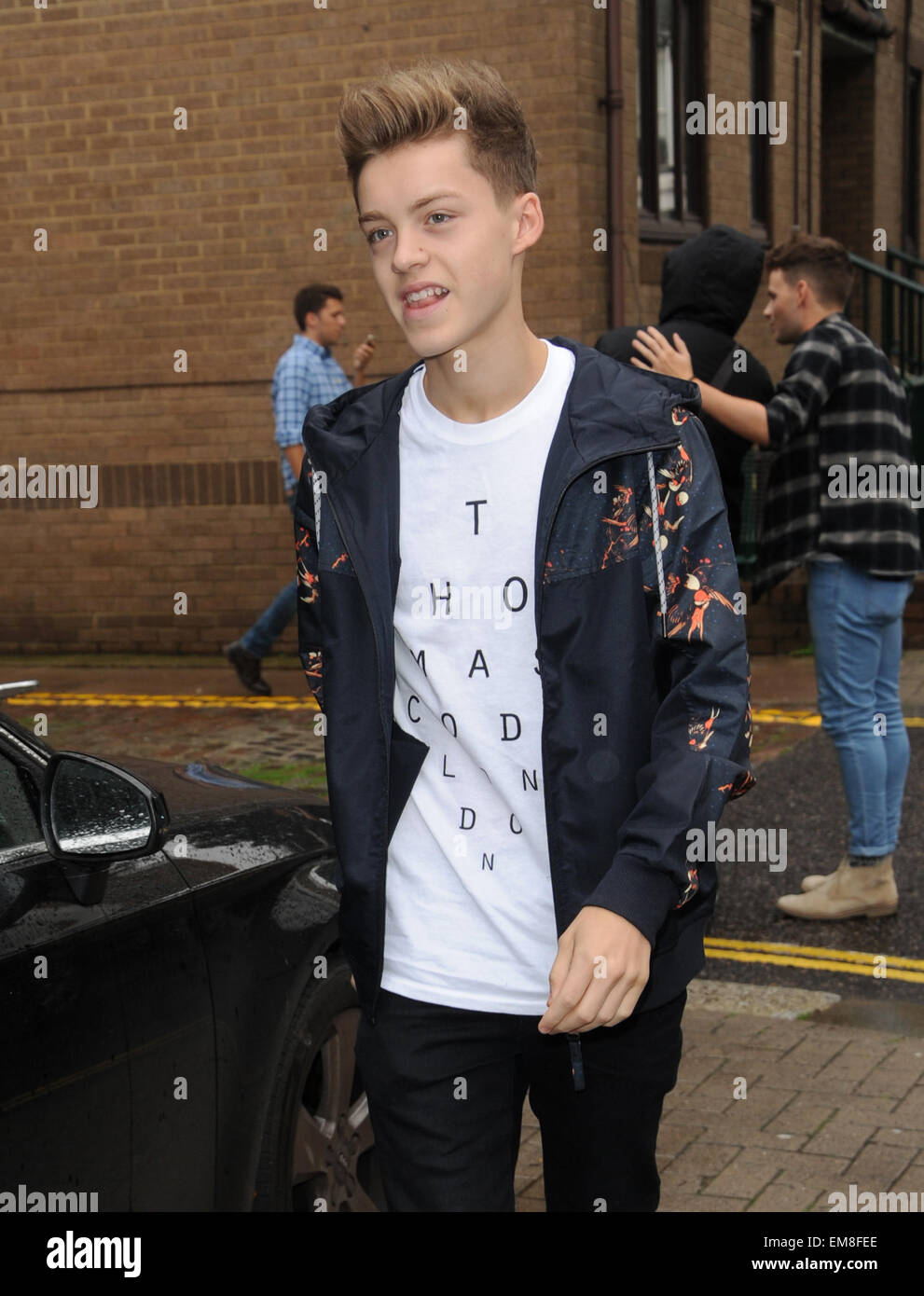 X Factor Contestants at Notting Hill Studio Featuring: Stereo Kicks ...