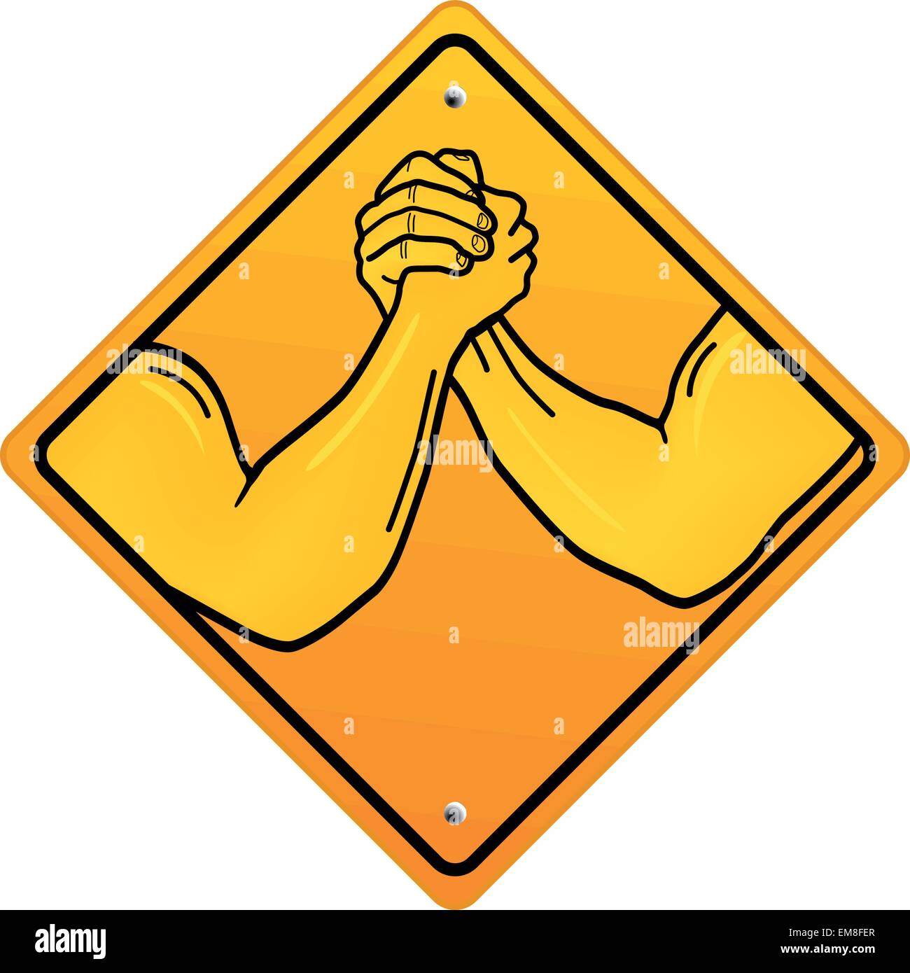 Two arms in armwrestling Stock Vector Image & Art - Alamy
