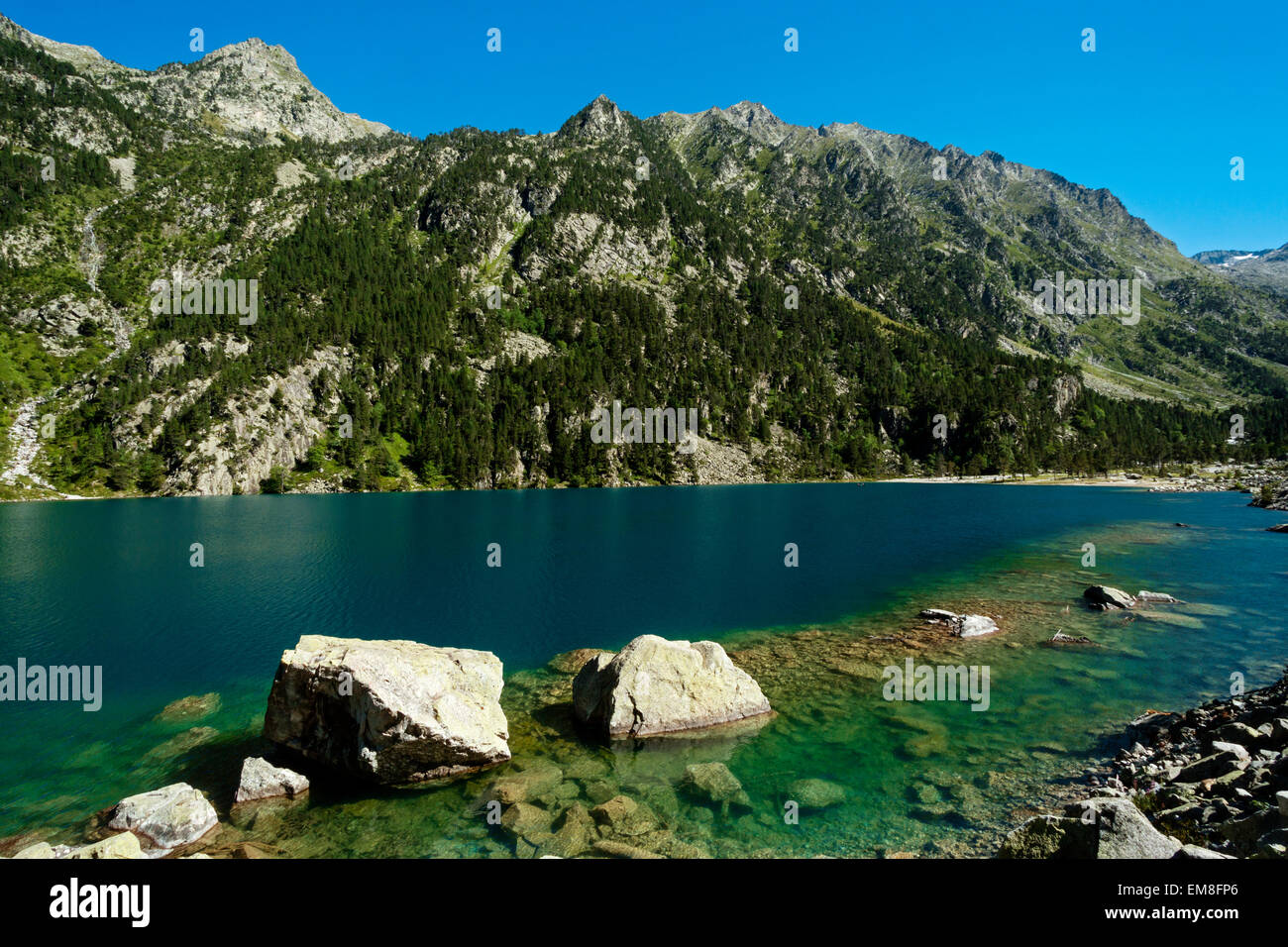 Lake Of Gaube, Cauterets, Hautes Pyrenees, France Stock Photo - Alamy