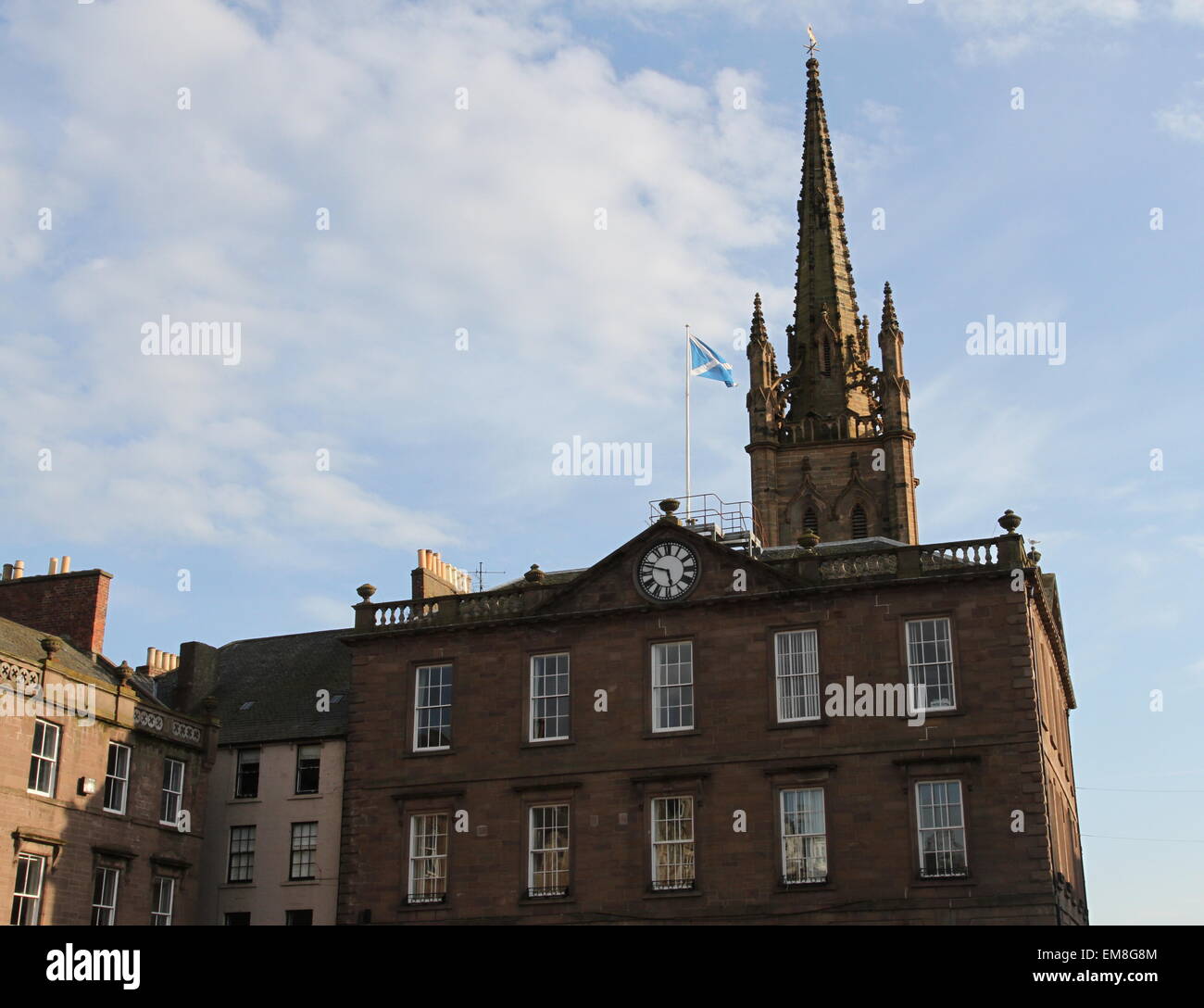 Old church Montrose Angus Scotland April 2015 Stock Photo - Alamy