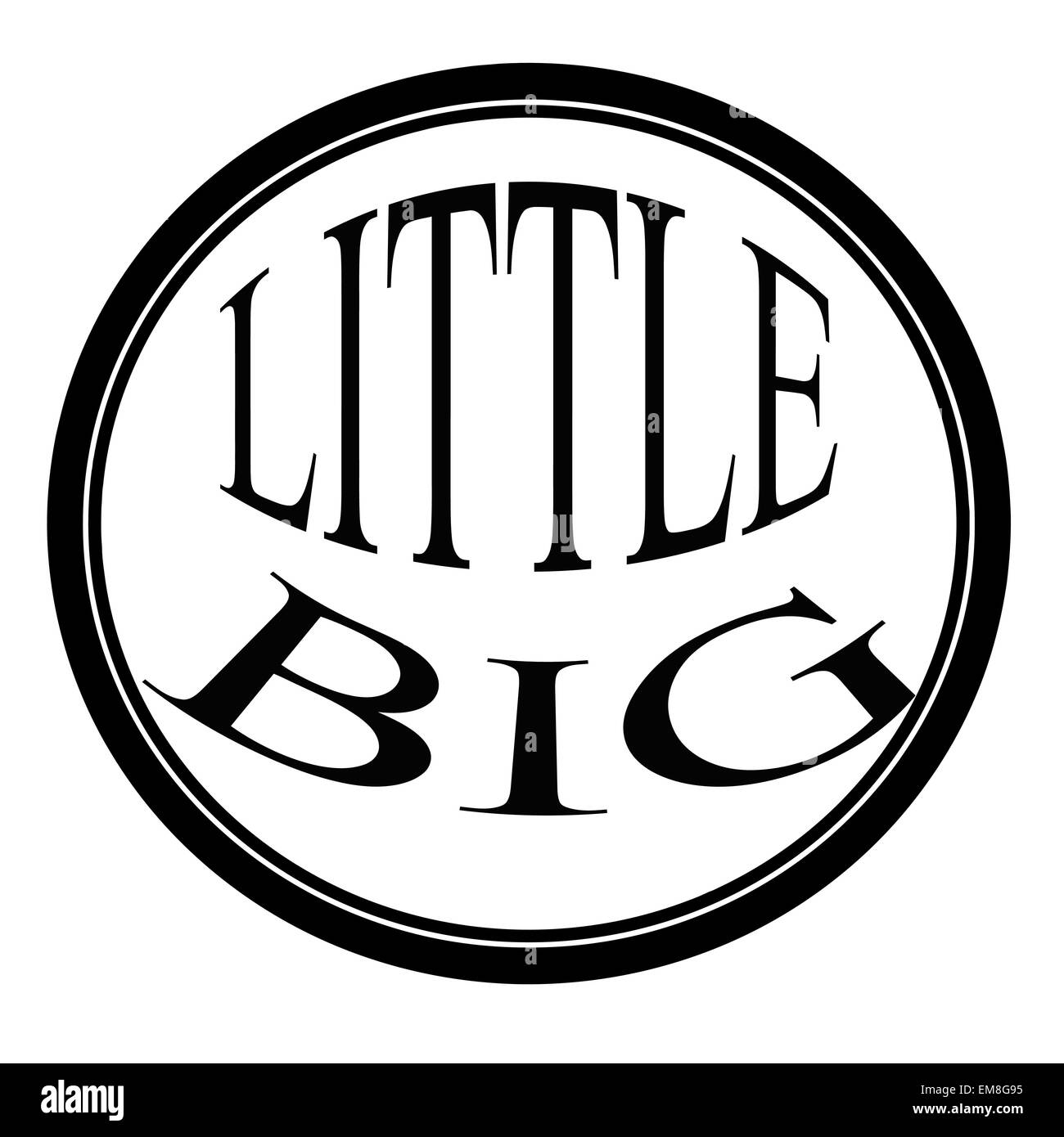 Big little Stock Vector Images - Alamy