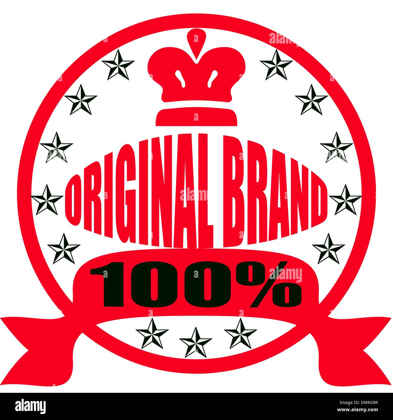 Stamp with text is original inside Stock Vector Images - Alamy