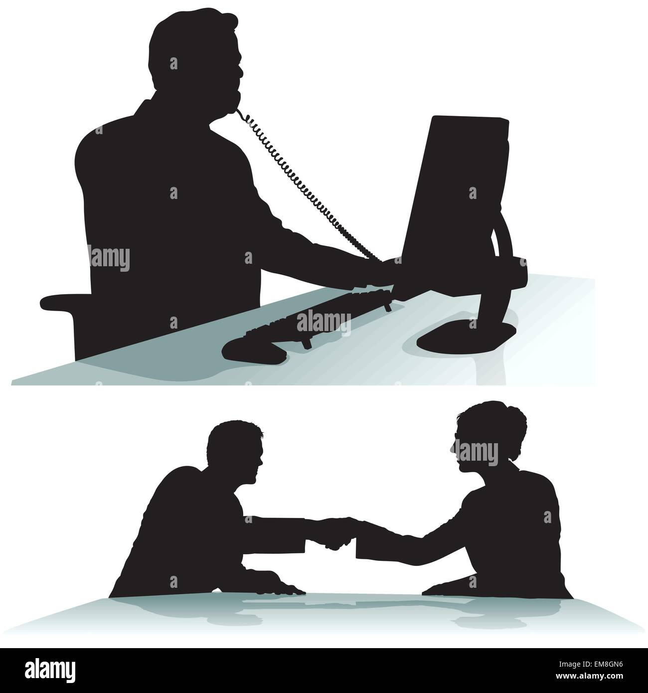 Phoning out Stock Vector Images - Alamy