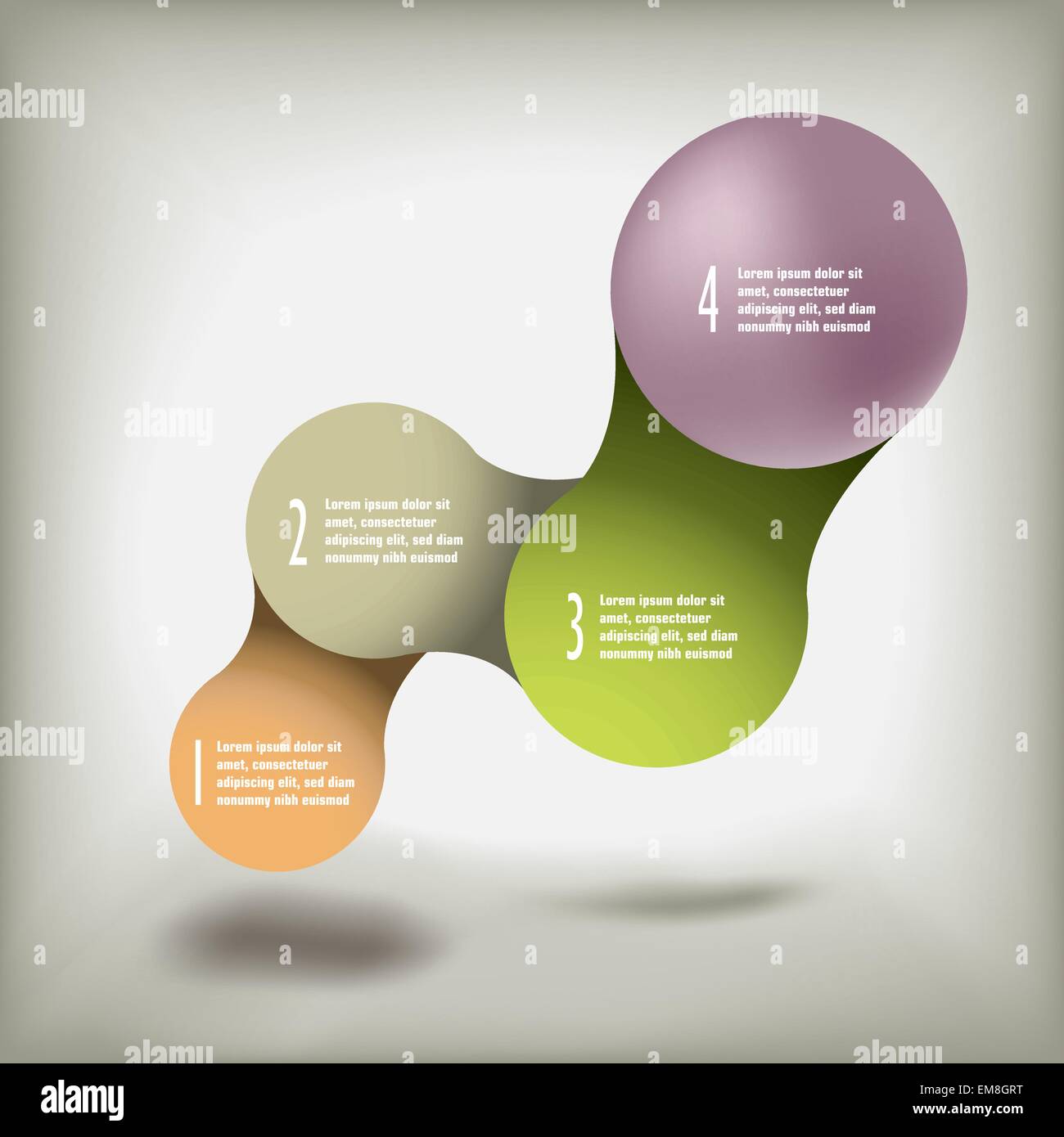 Modern infographic with upscale colors Stock Vector Image & Art - Alamy