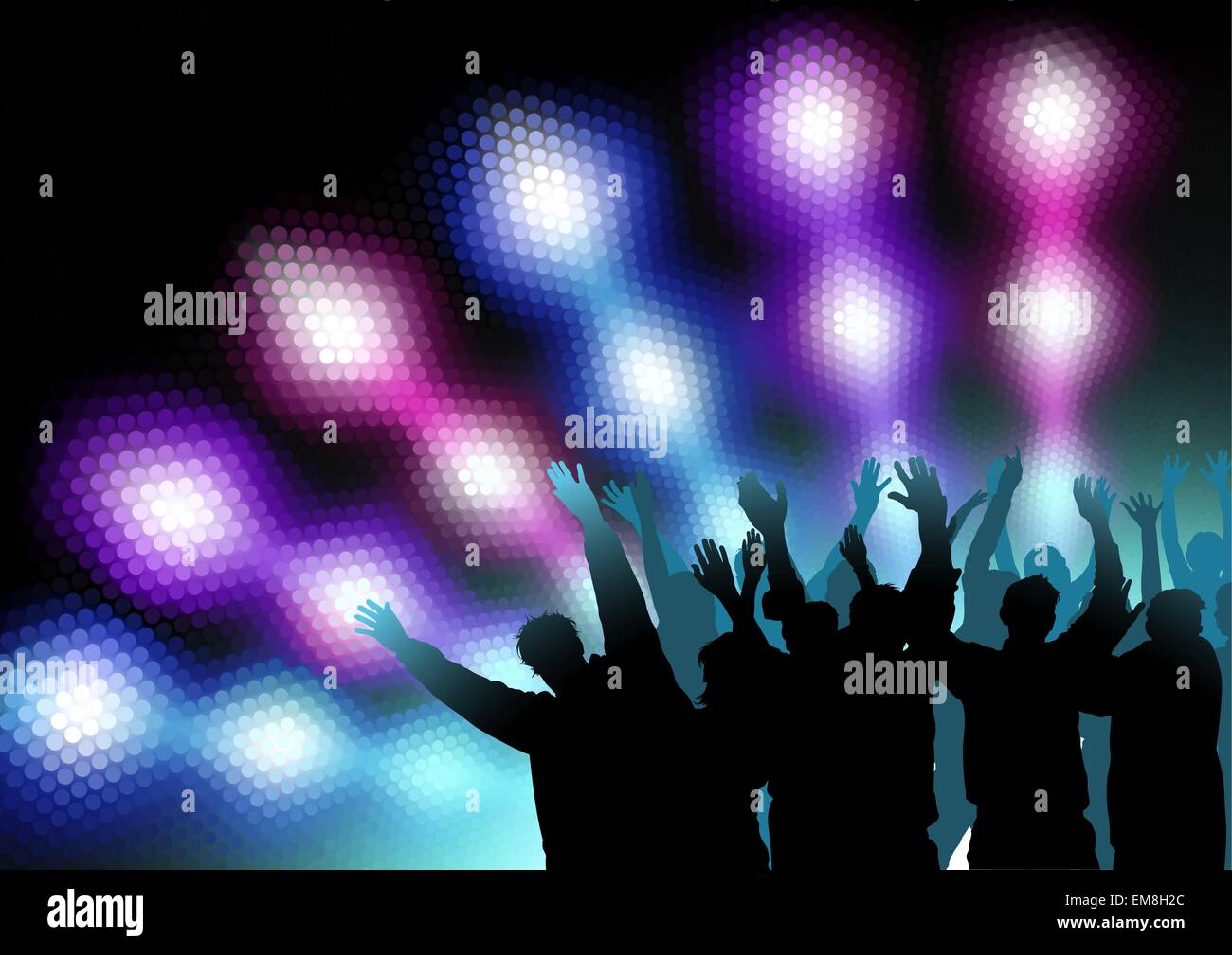 Nightclub show Stock Vector Images - Alamy