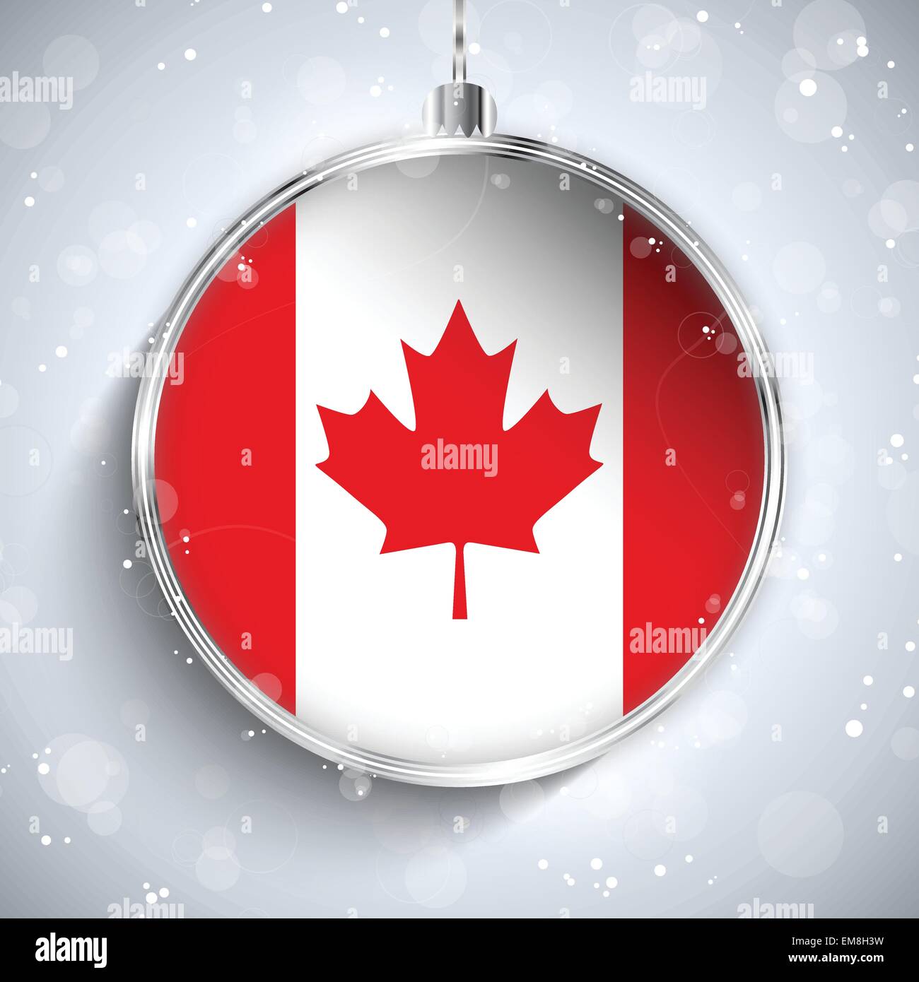 Canadian christmas Stock Vector Images - Alamy
