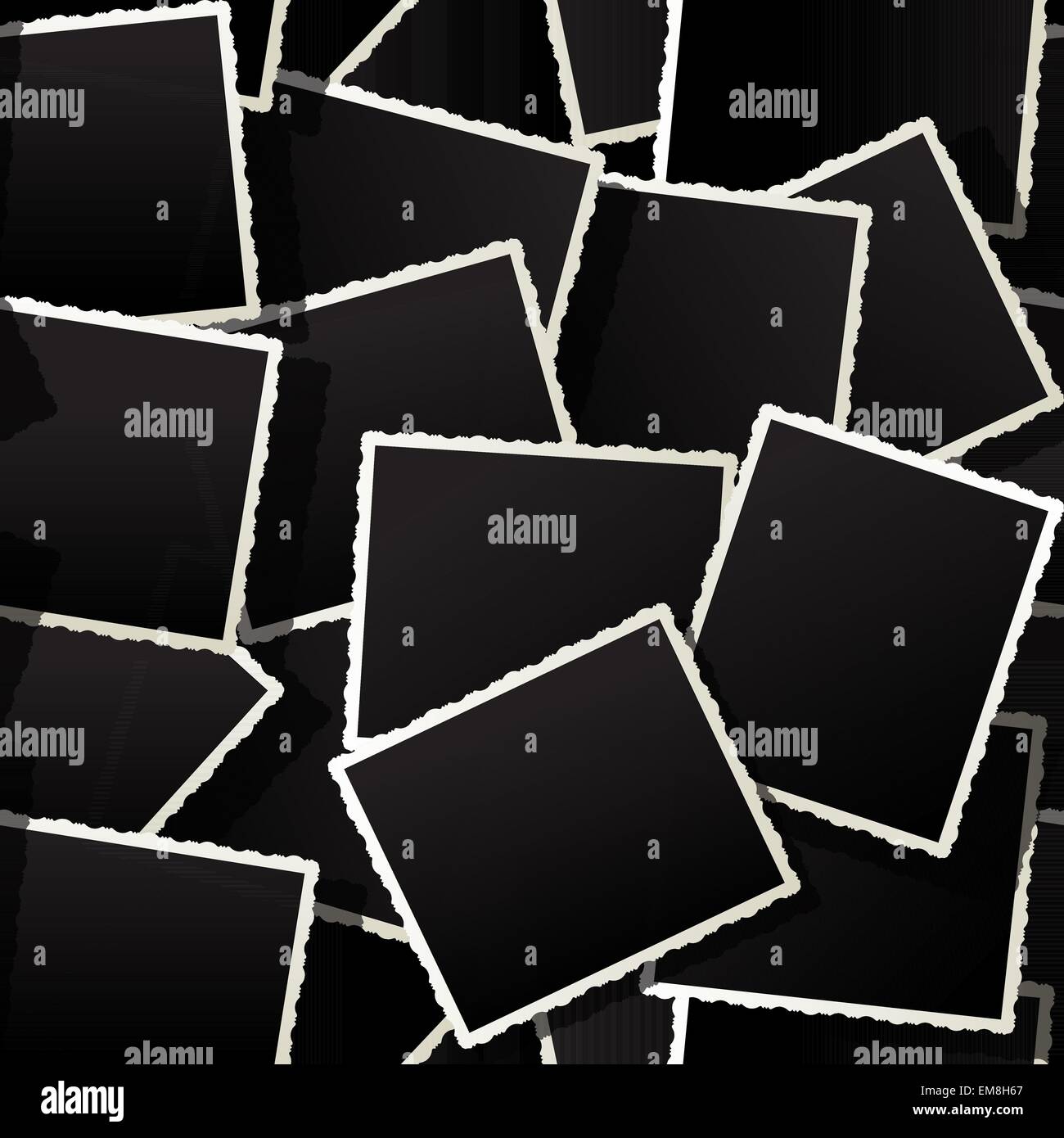 Vintage old photo album background Stock Vector Images - Alamy