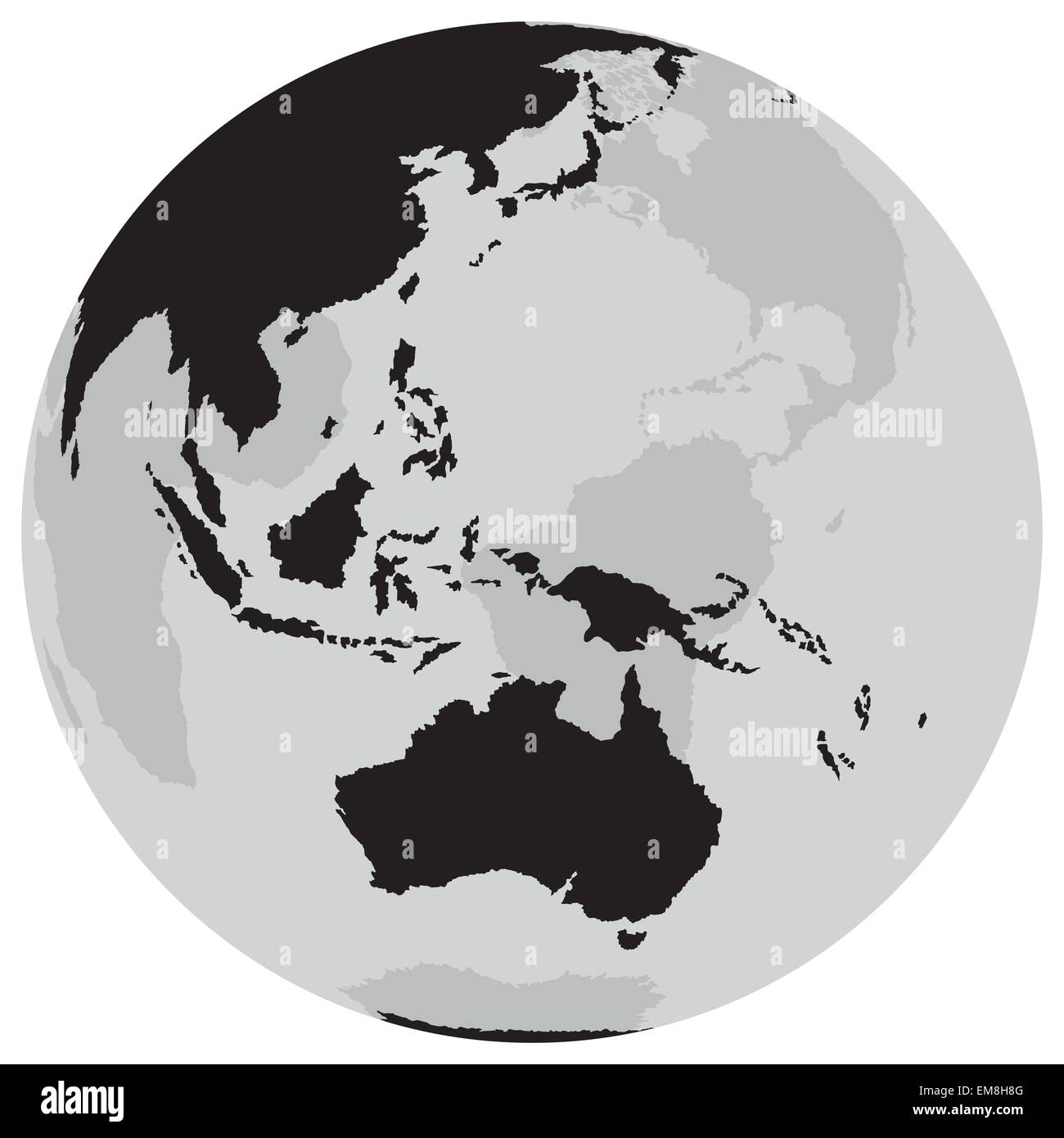 Earth - Australia Stock Vector Image & Art - Alamy