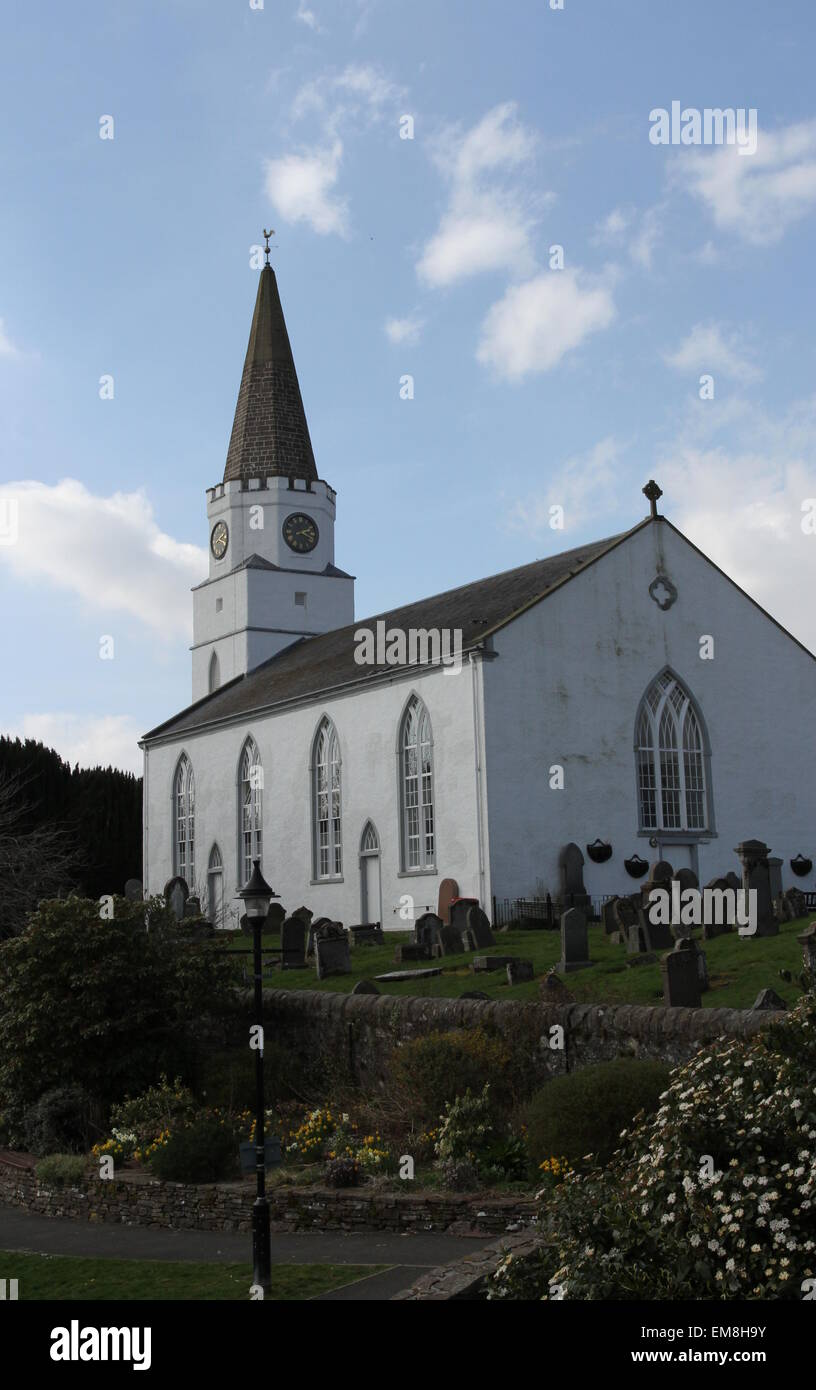 White church comrie hi-res stock photography and images - Alamy