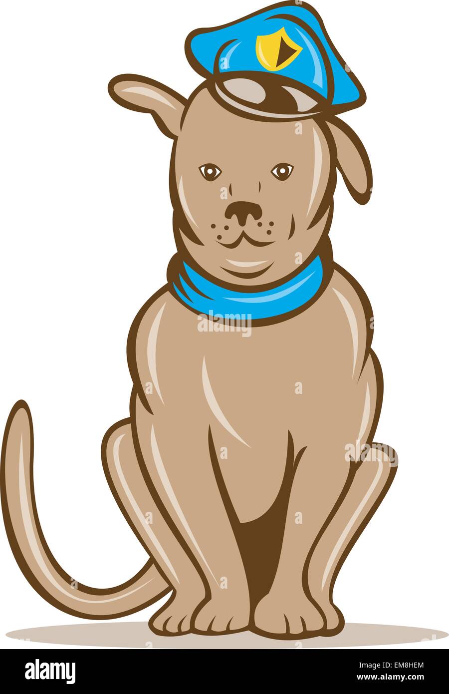 Police canine Stock Vector Images - Alamy