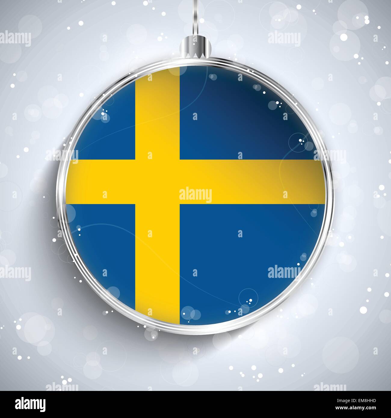 Christmas background swedish flag hi-res stock photography and images ...