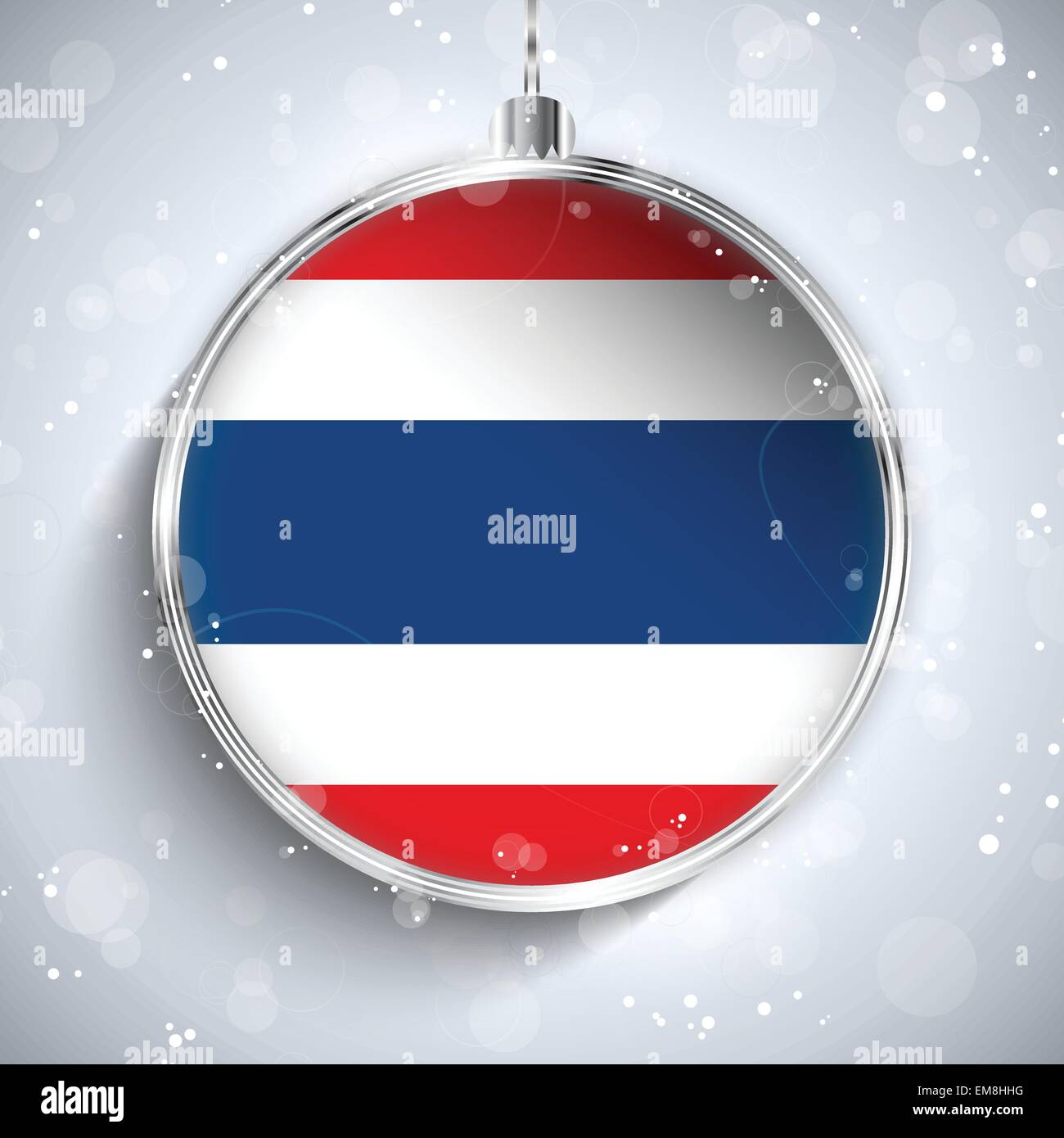 Christmas ball thailand flag hi-res stock photography and images - Alamy