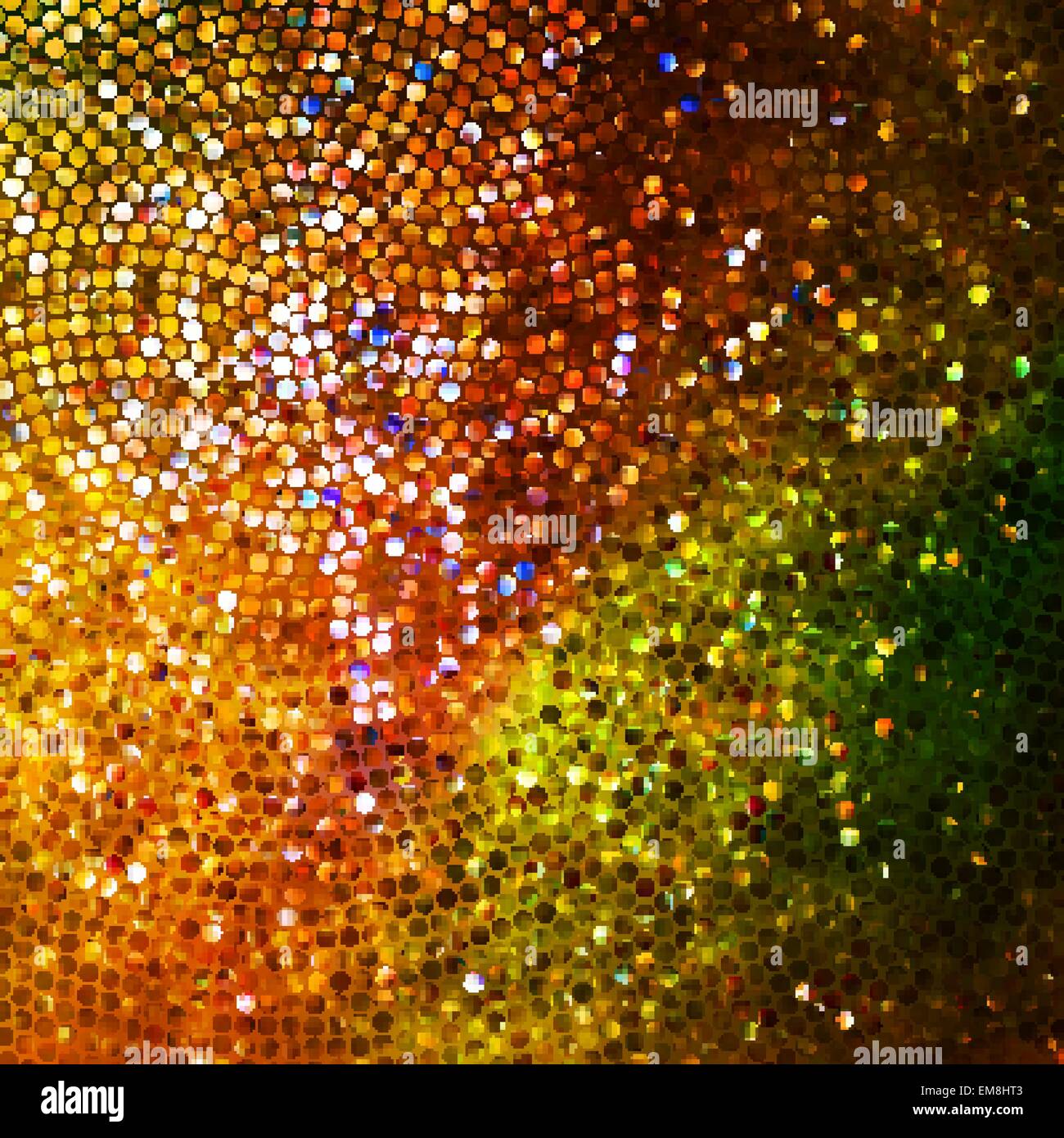 Template design on gold glittering. EPS 10 Stock Vector Image & Art - Alamy