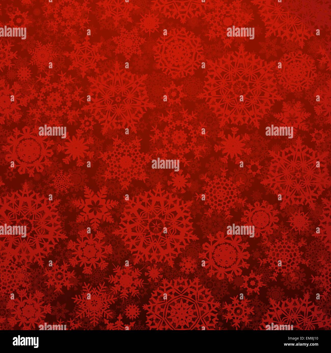 Seamless deep red christmas pattern. EPS 10 Stock Vector Image & Art ...