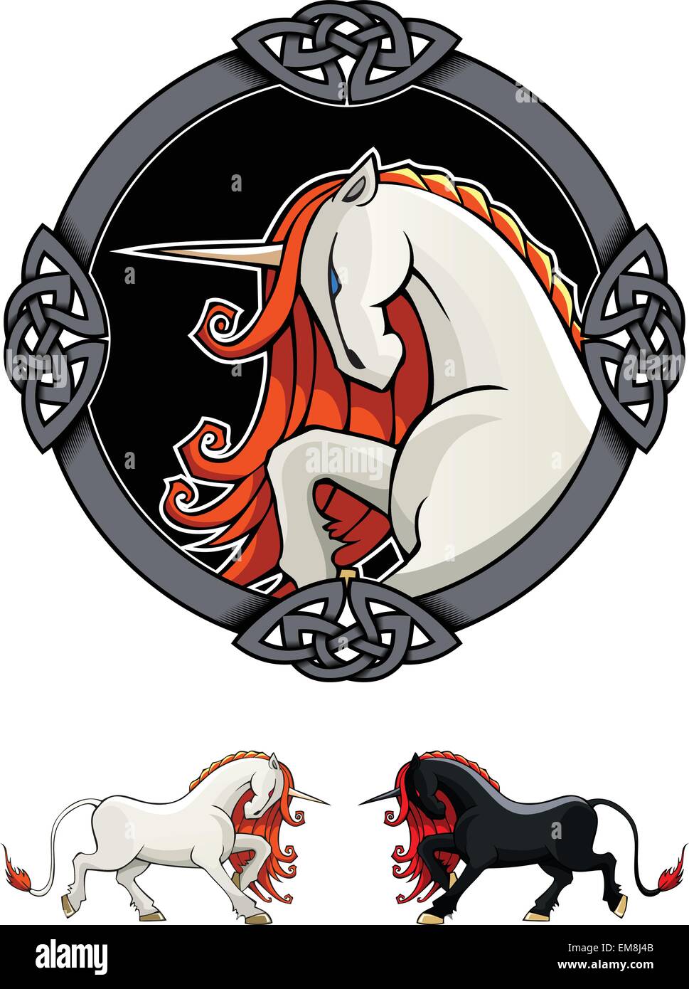 Ornamental creature Stock Vector Images - Alamy