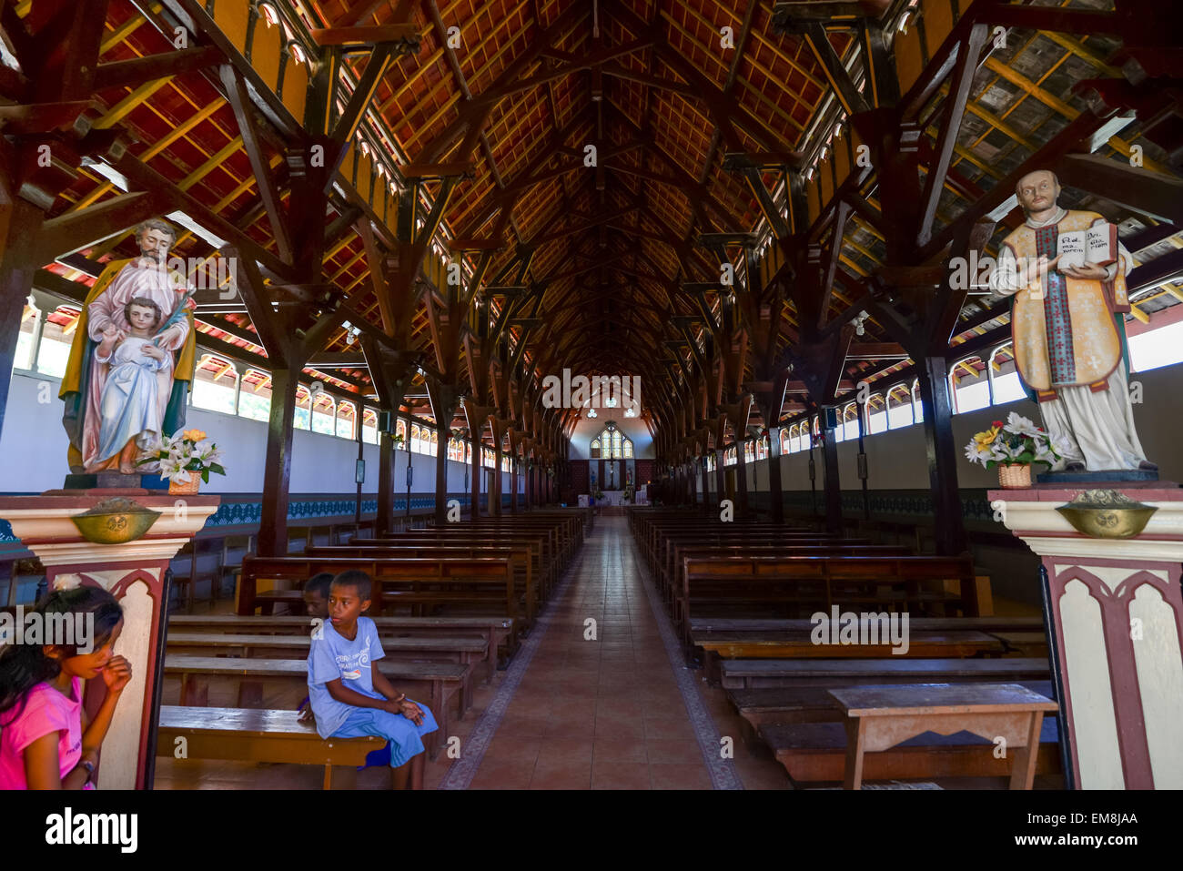 Interiors Old Catholic Church Sikka High Resolution Stock Photography ...