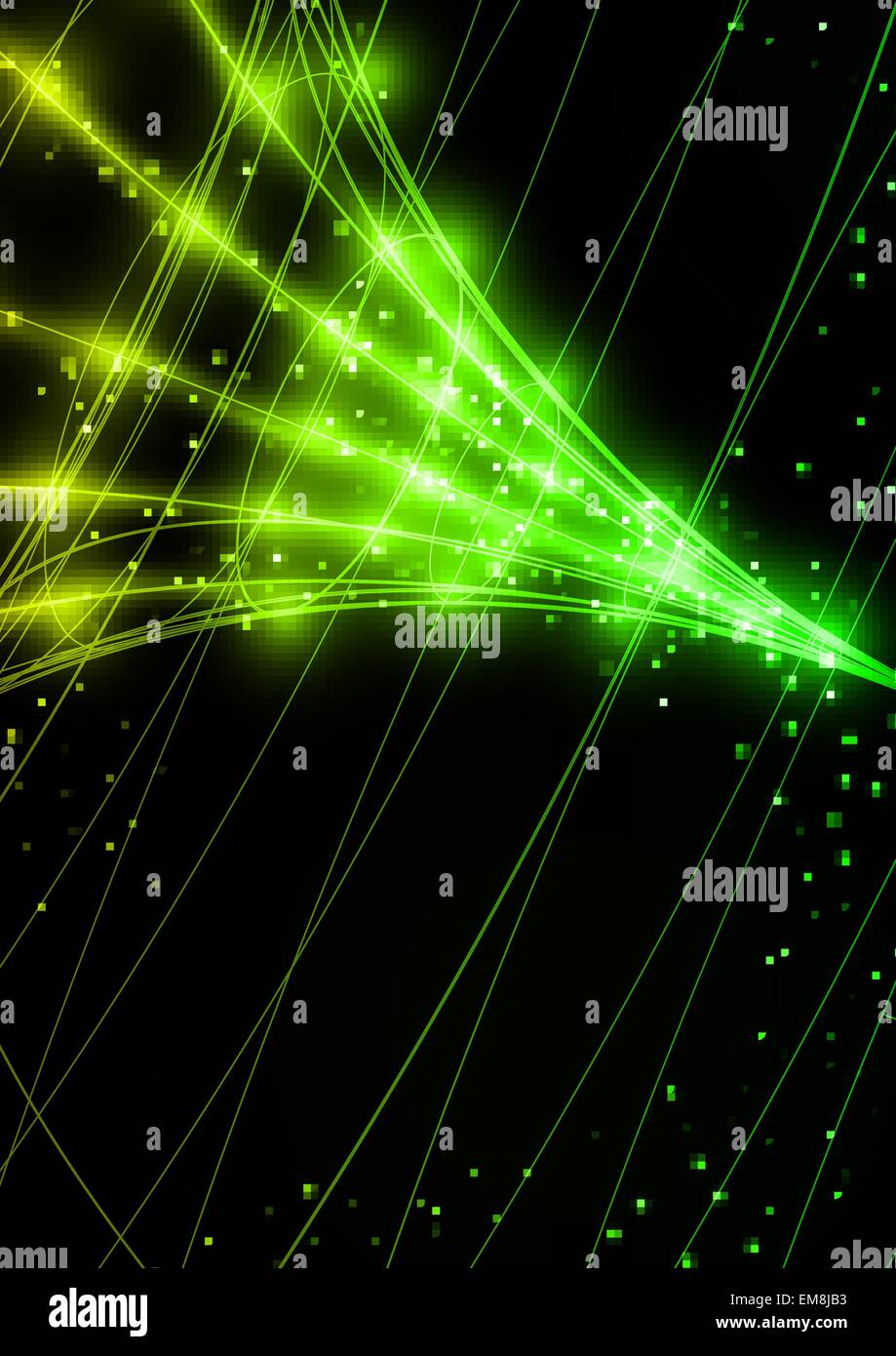 Neon Technology Background Stock Vector Image & Art - Alamy