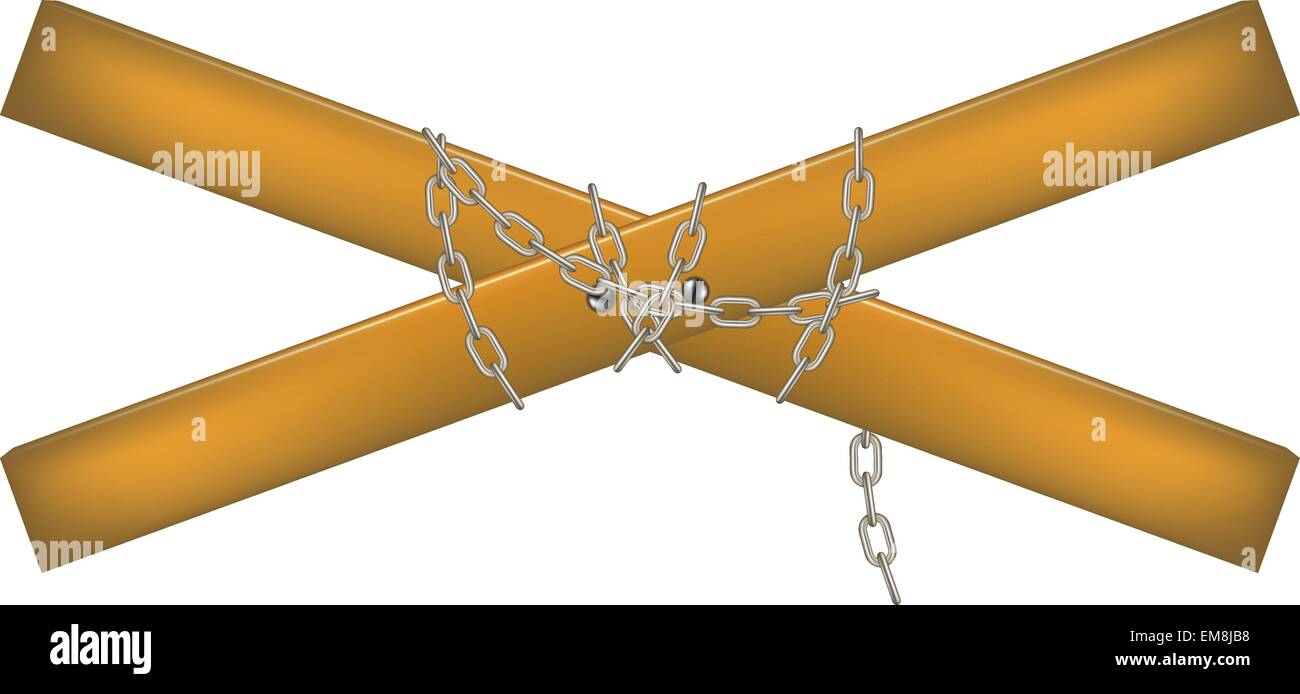 Crossbar connected Stock Vector Images - Alamy