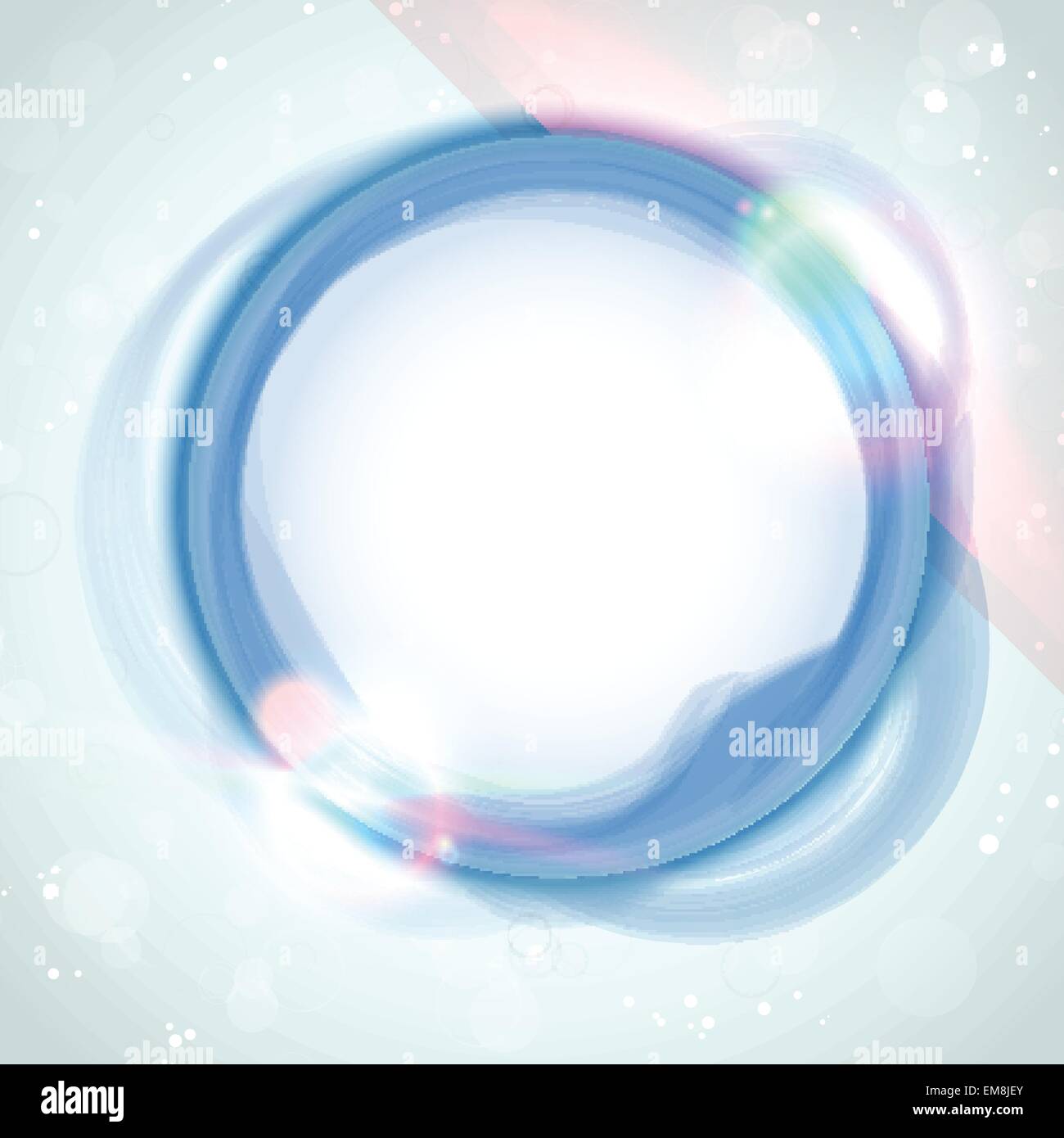 Modern Blue Circle Glowing Effects Stock Vector Image & Art - Alamy