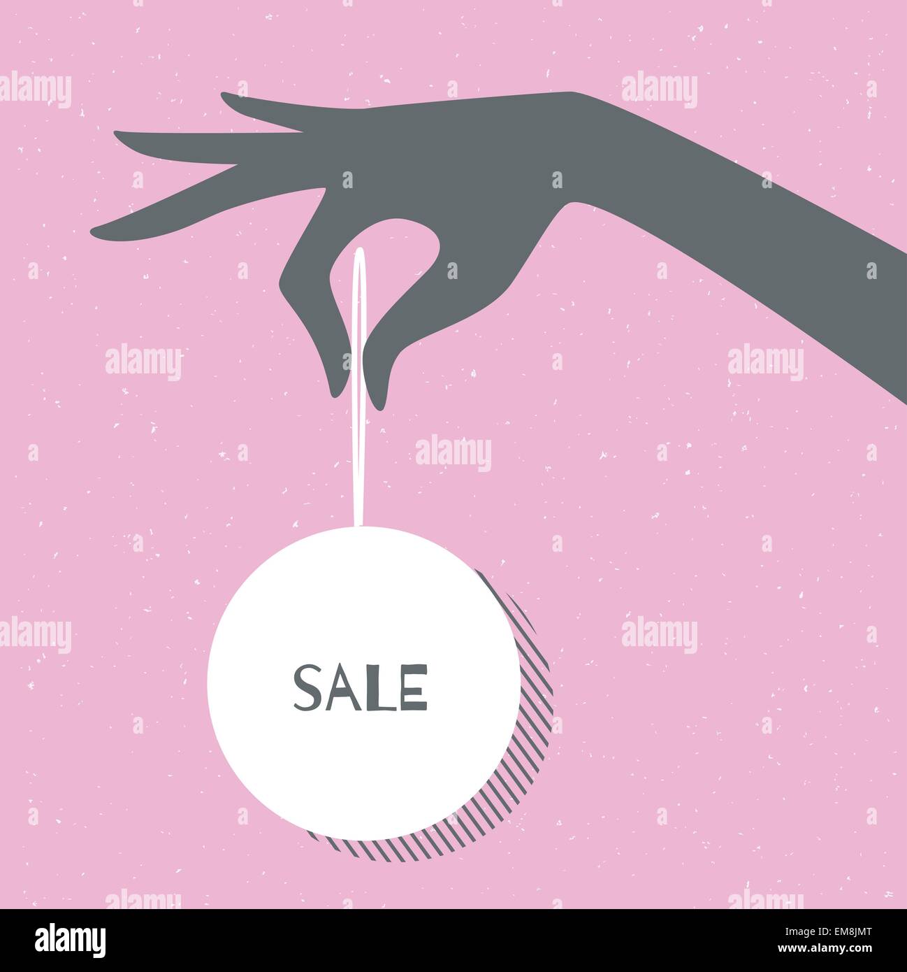 Woman hand with ball Stock Vector Image & Art - Alamy