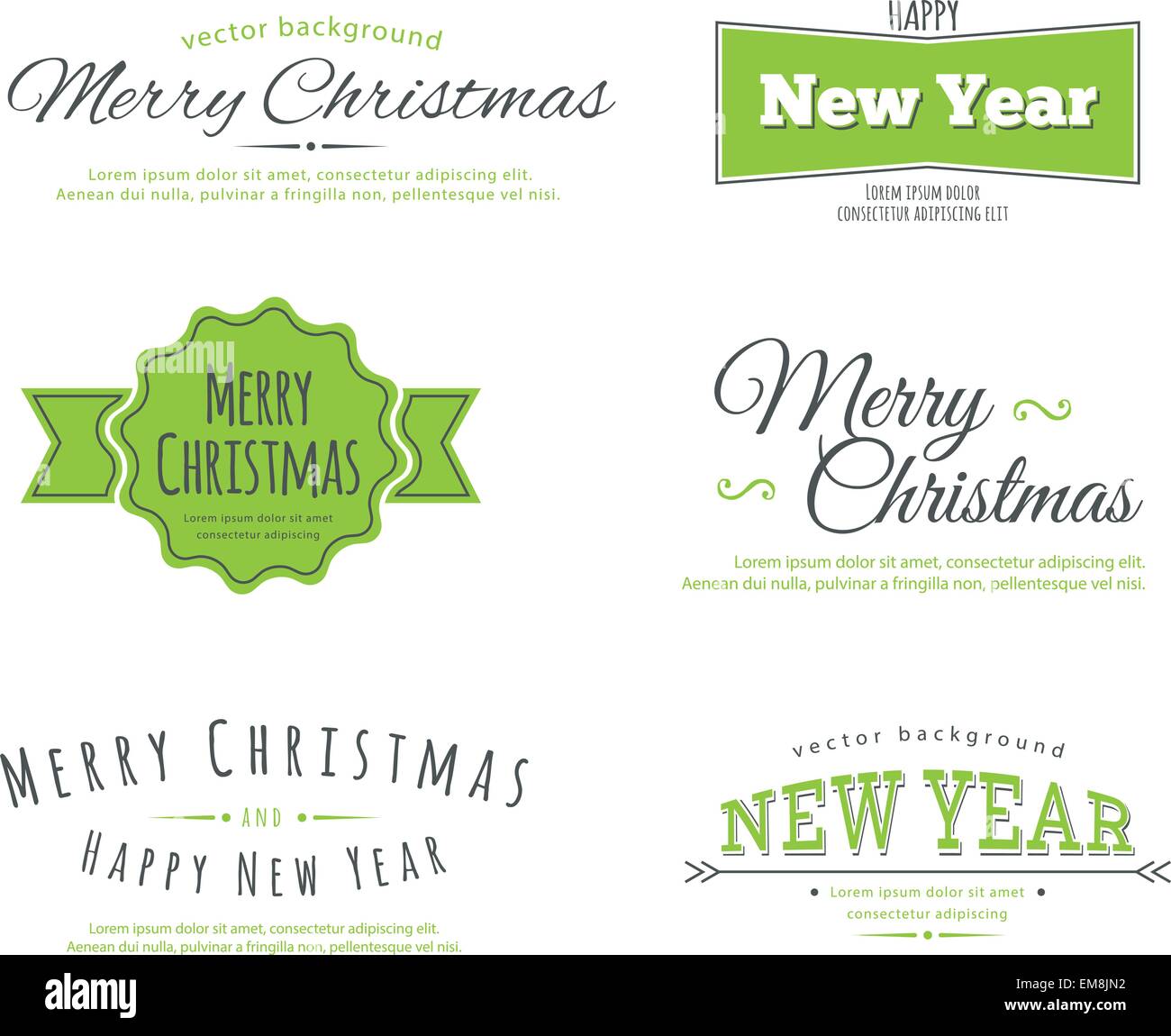 Merry Christmas type Stock Vector Image & Art - Alamy