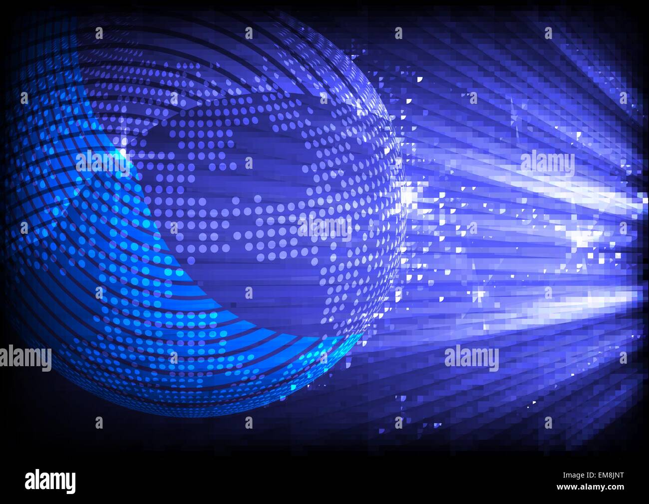 Abstract Planet Background Stock Vector Image & Art - Alamy