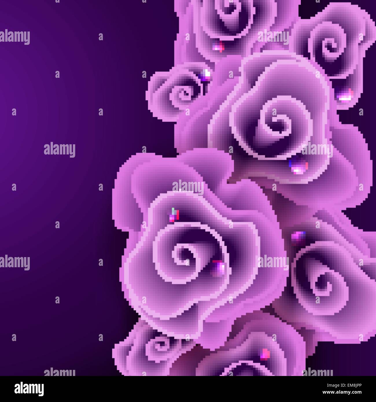 Close up purple paper Stock Vector Images - Alamy