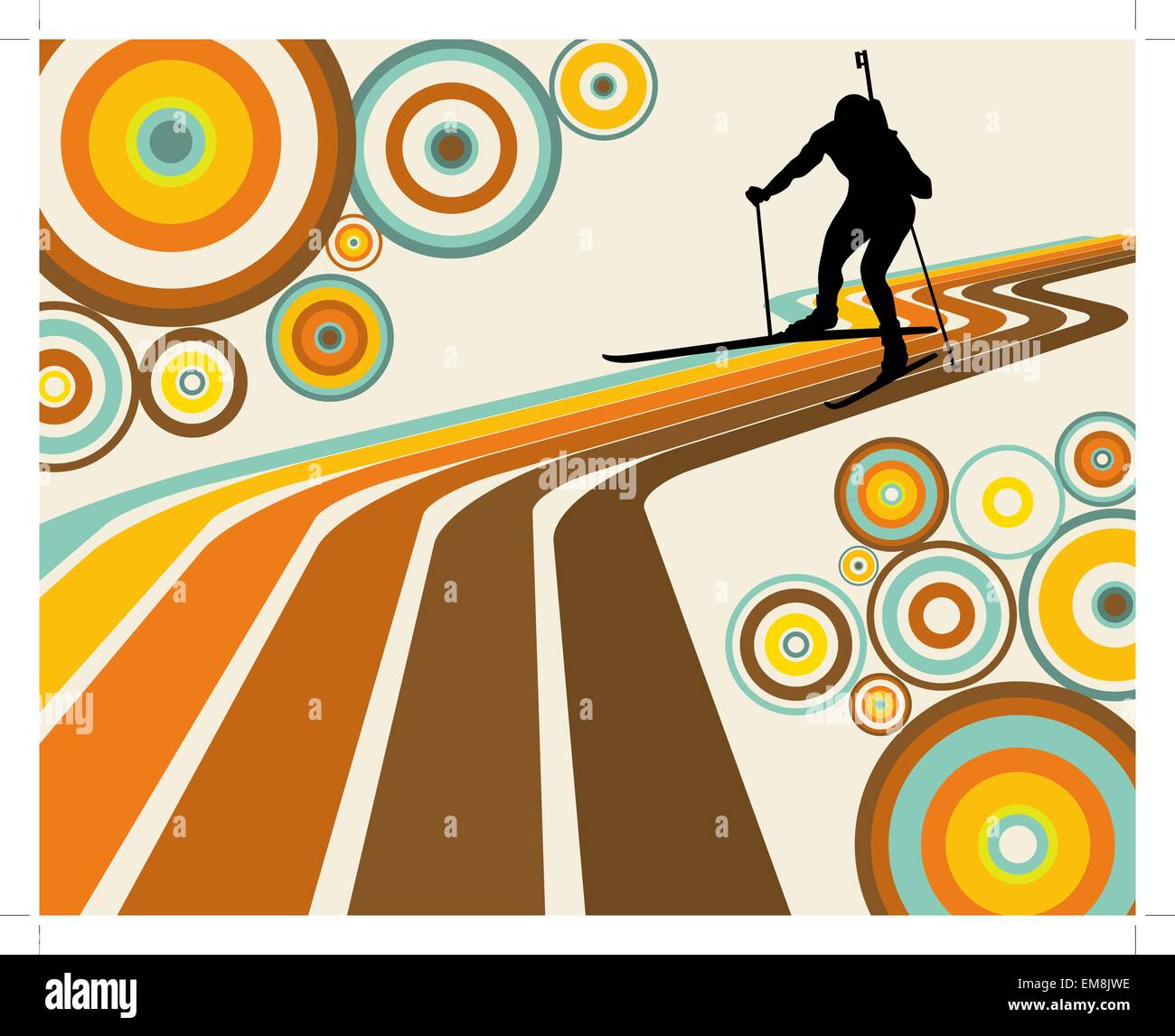 Biathlon games Stock Vector Images - Alamy