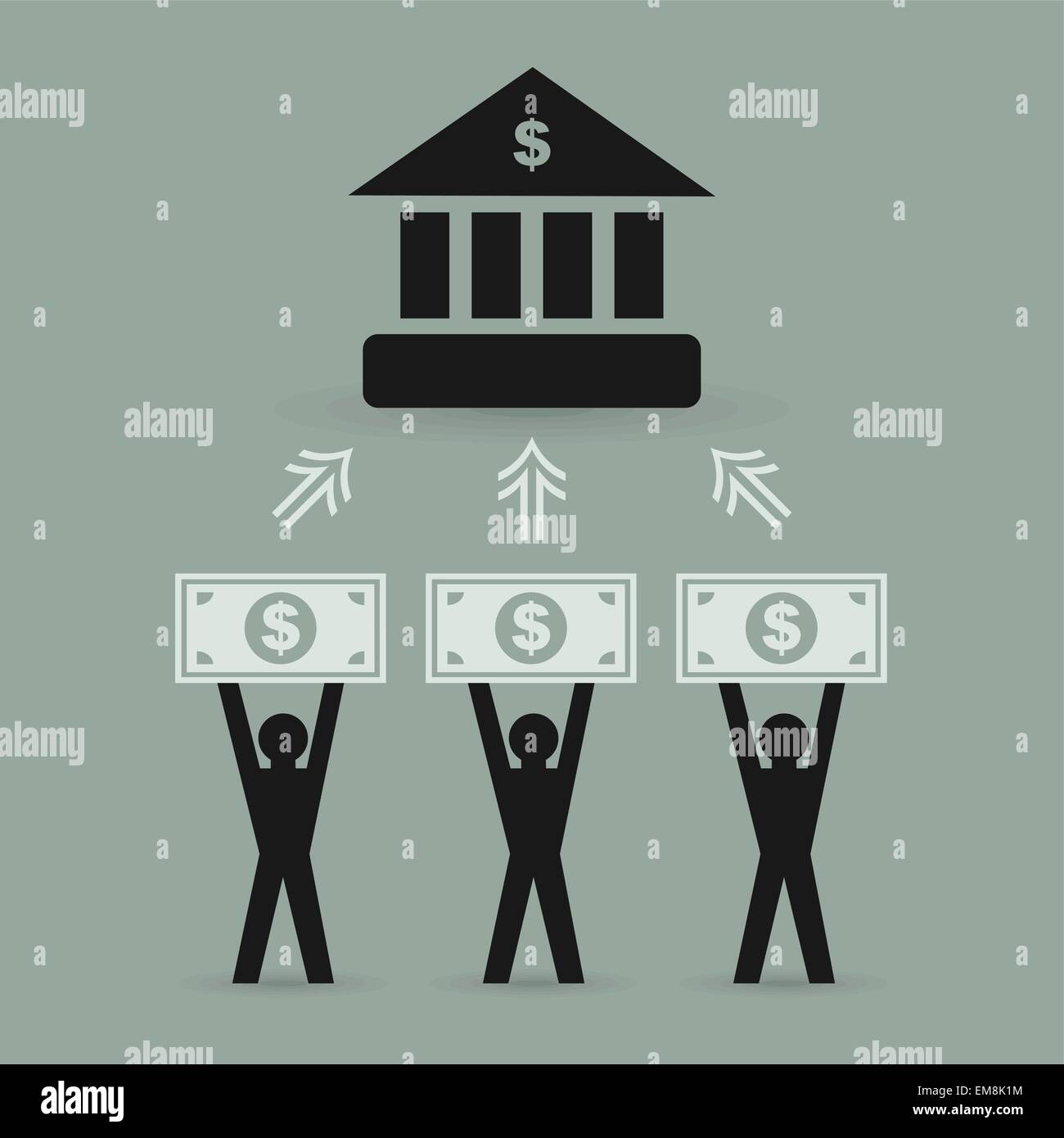 Bank2 Stock Vector Images - Alamy