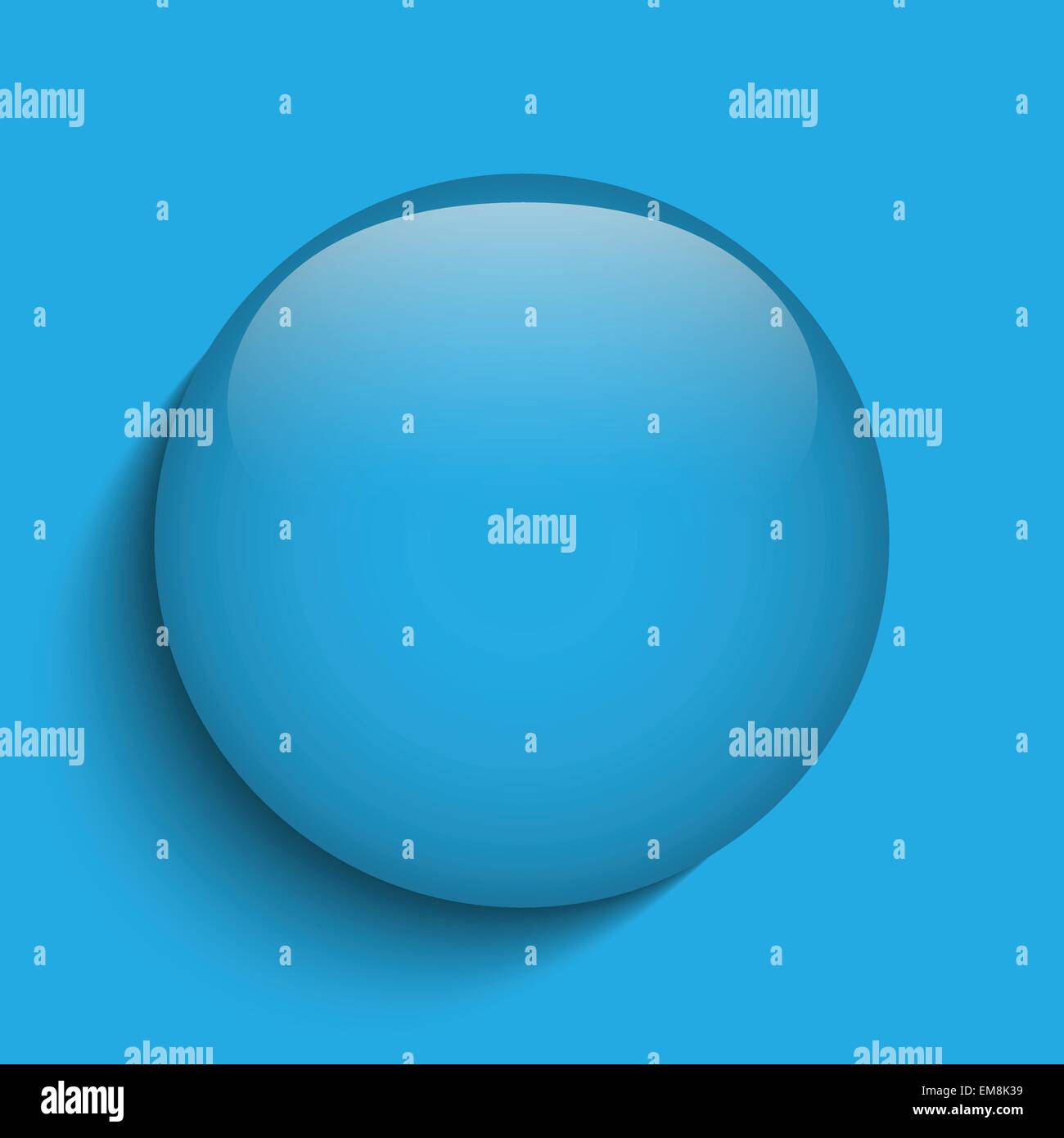 Blue round shining circle Stock Vector Images - Alamy