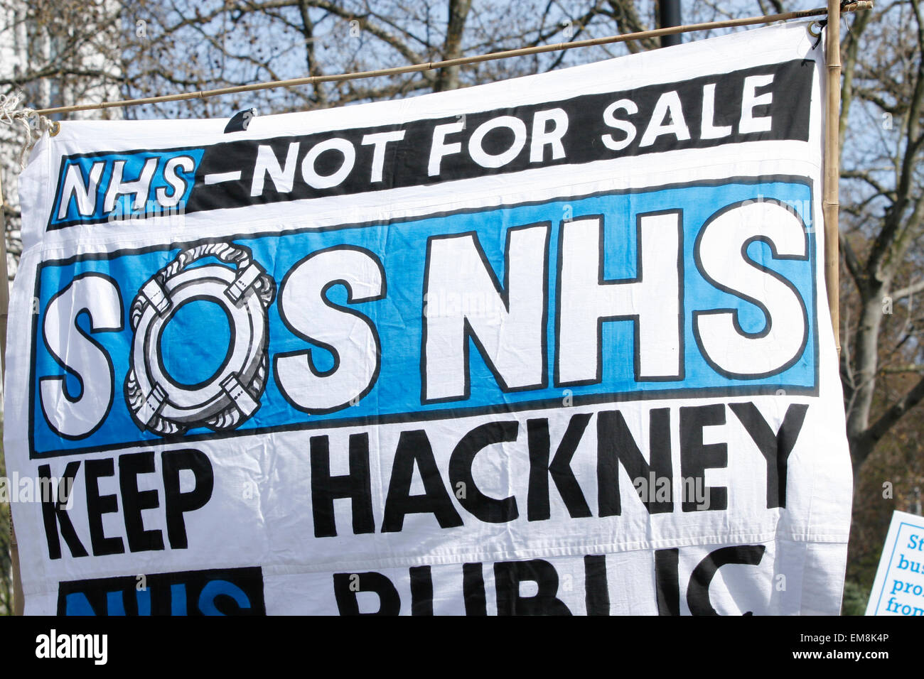 Nhs banner hi-res stock photography and images - Alamy