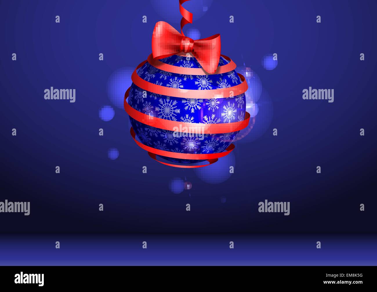 Beautiful ornate glass christmas Stock Vector Images - Alamy