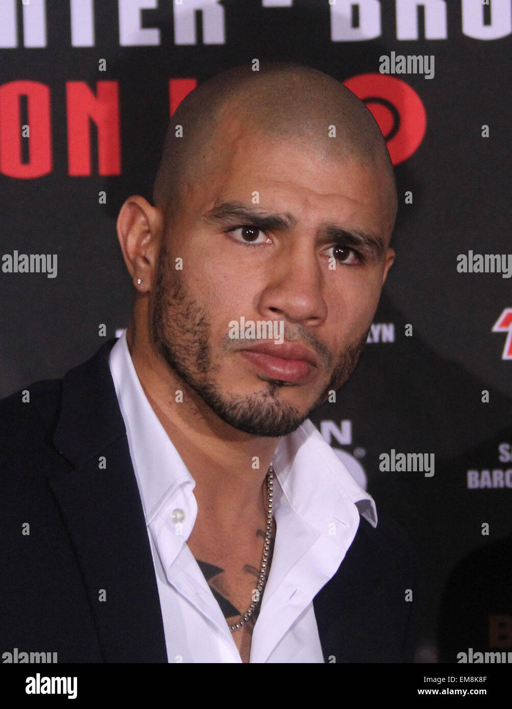 New York, New York, USA. 16th Apr, 2015. WBC Middleweight World ...