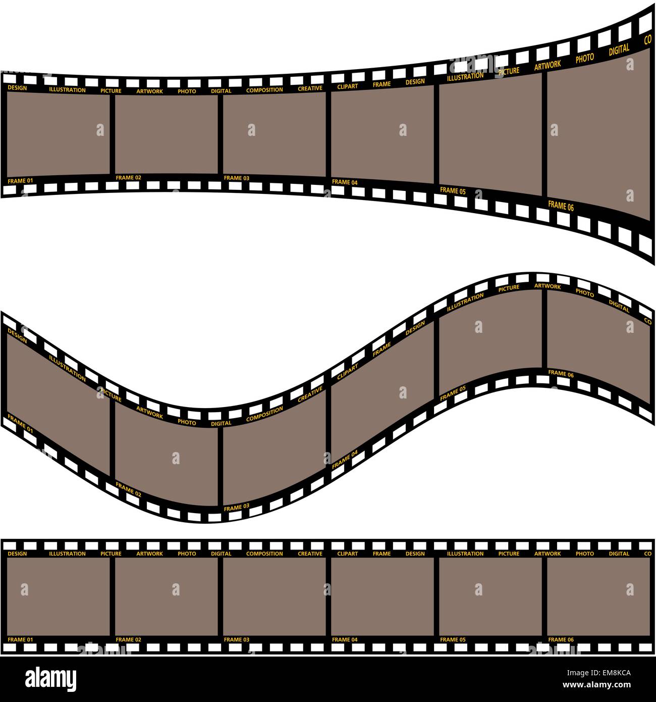 Filmstrip High Resolution Stock Photography and Images - Alamy
