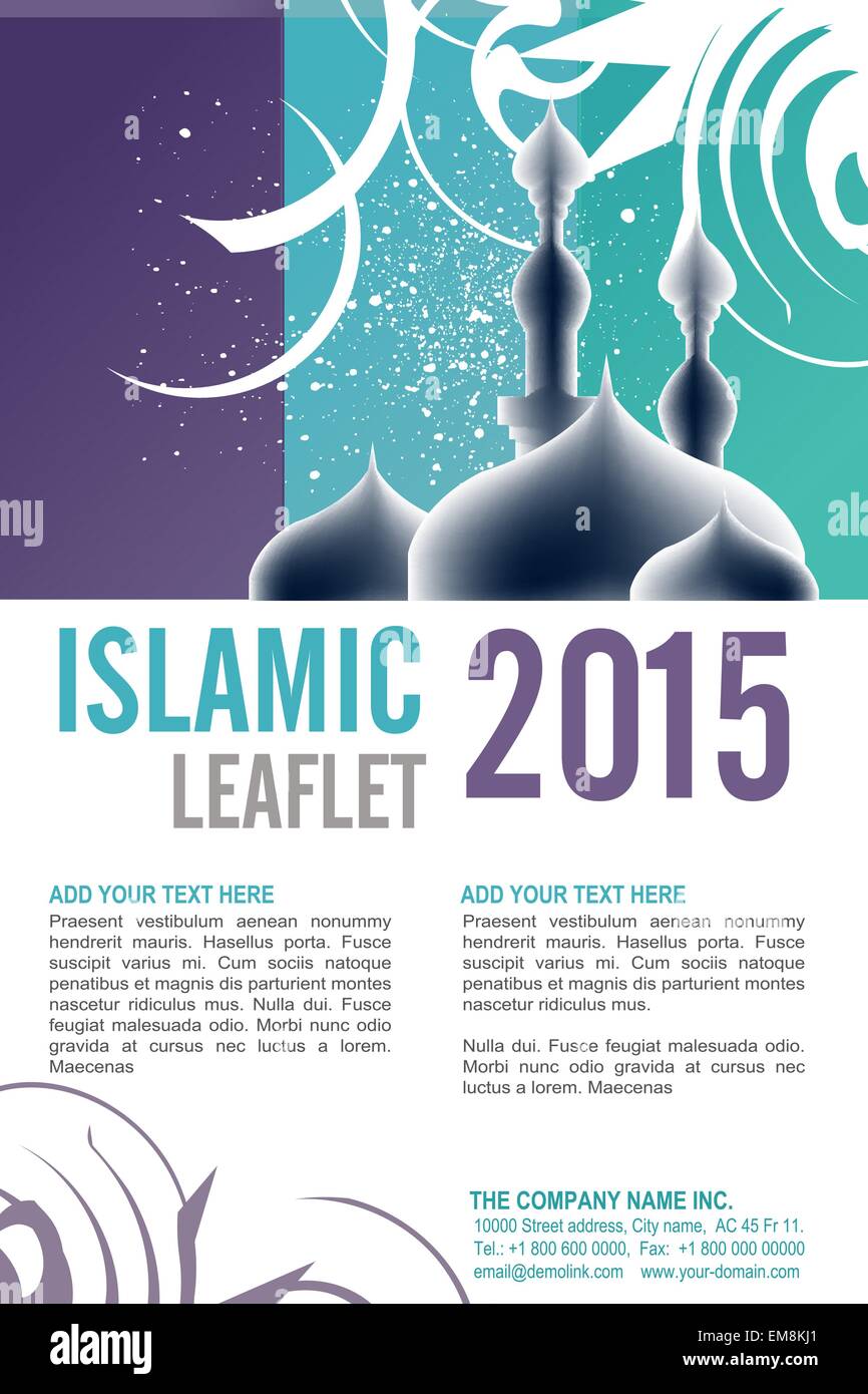 Islamic leaflet hi-res stock photography and images - Alamy