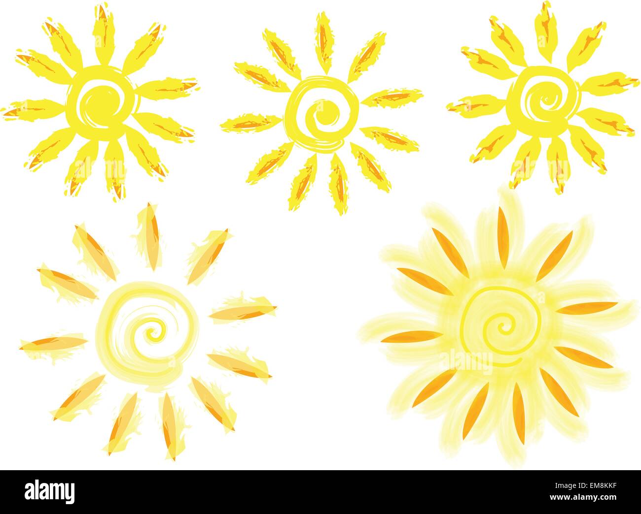 Sun cover hand Stock Vector Images - Alamy