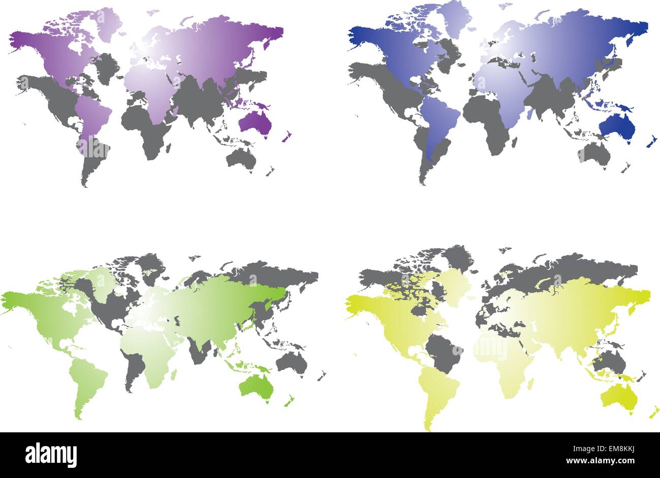 Map north america boundaries Stock Vector Images - Alamy