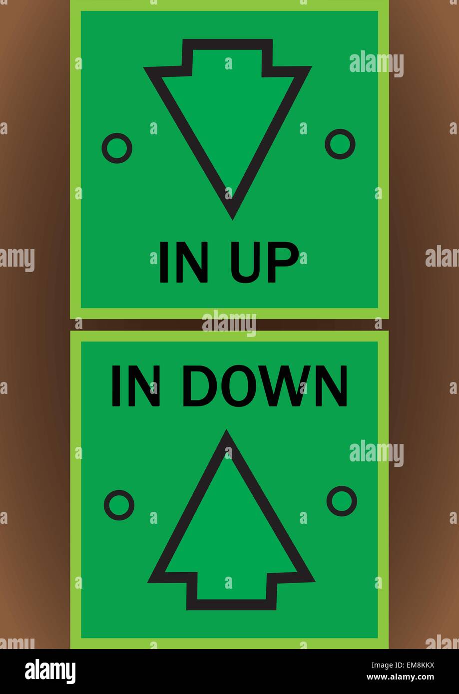 Direction wrong way right Stock Vector Images - Alamy