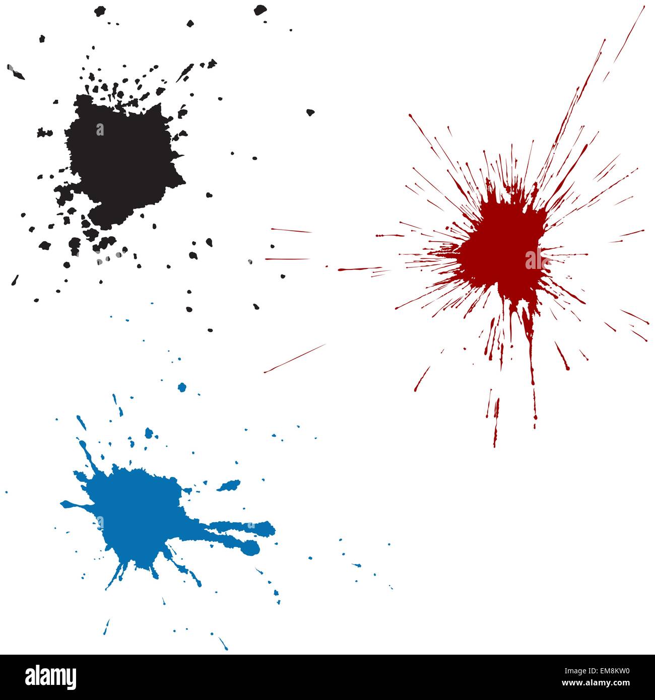 Ink stained Stock Vector Images - Alamy